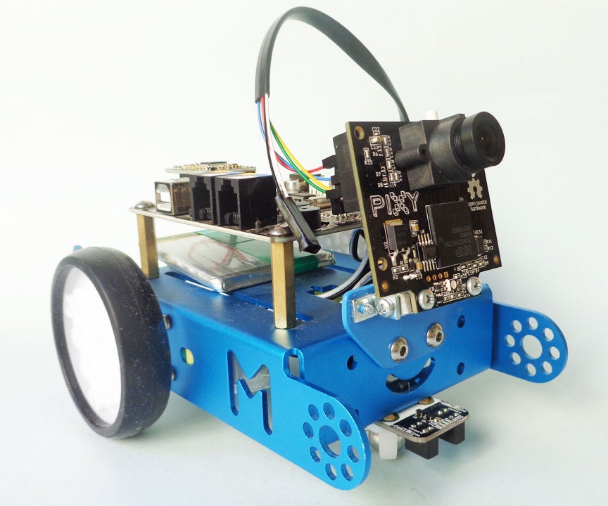 Object Follower Robot With Mbot Pixy 5 Steps With Pictures Instructables