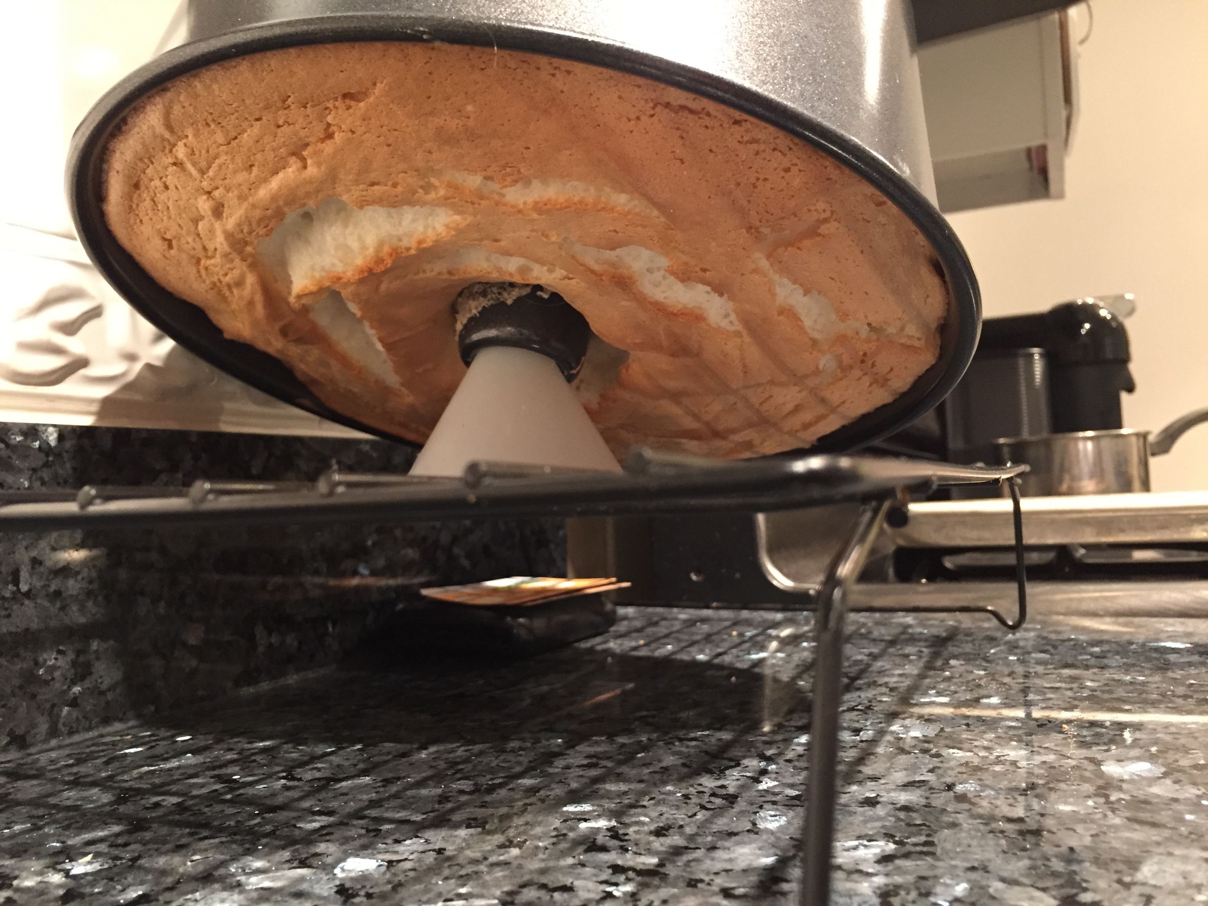 Homemade Angel Food Cake With Custard & Whipped Cream : 21 Steps ...