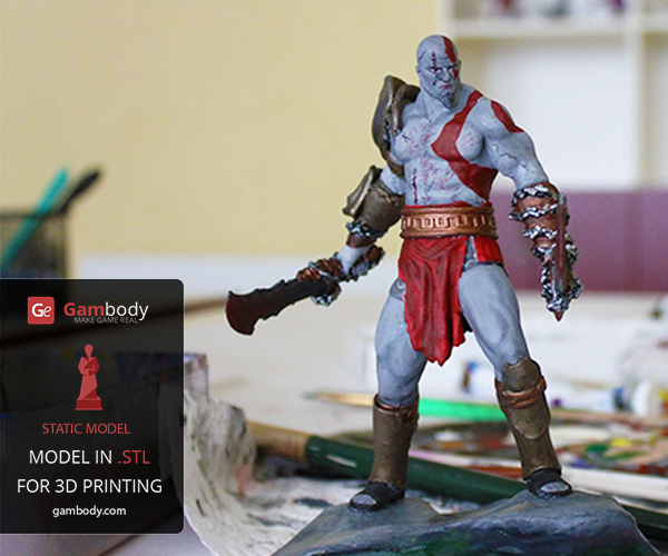 How to Create, Print, and Paint Your Own Video Game-Stylised 3D Model ...