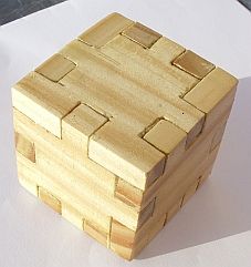 Wooden Puzzle Cube 3D (3D Puzzle Cube Constructed With Sketchup 2013 ...