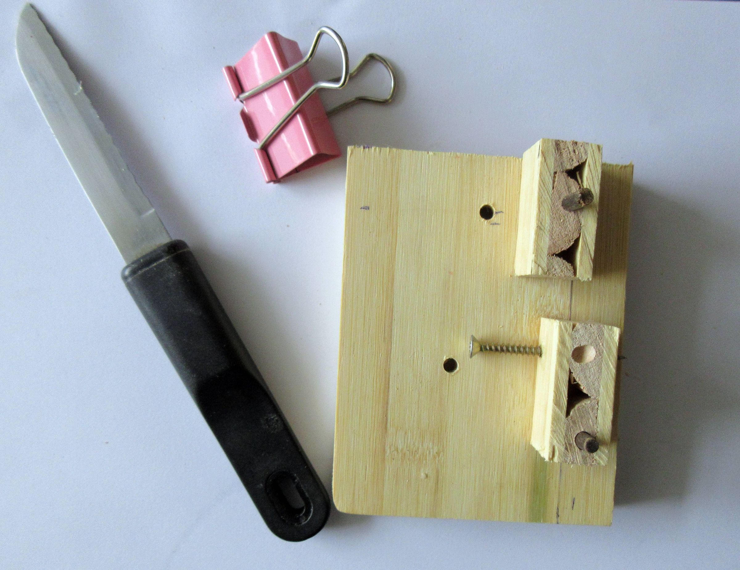 Morse Code Key (and Sounder) Made From Steak-knife and Multi-tester ...