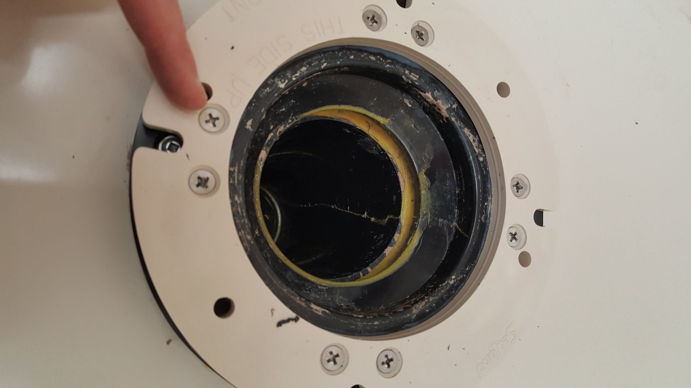 RV Motorhome Dometic Toilet Replacement (with 4-bolt to 2-bolt Adapter ...