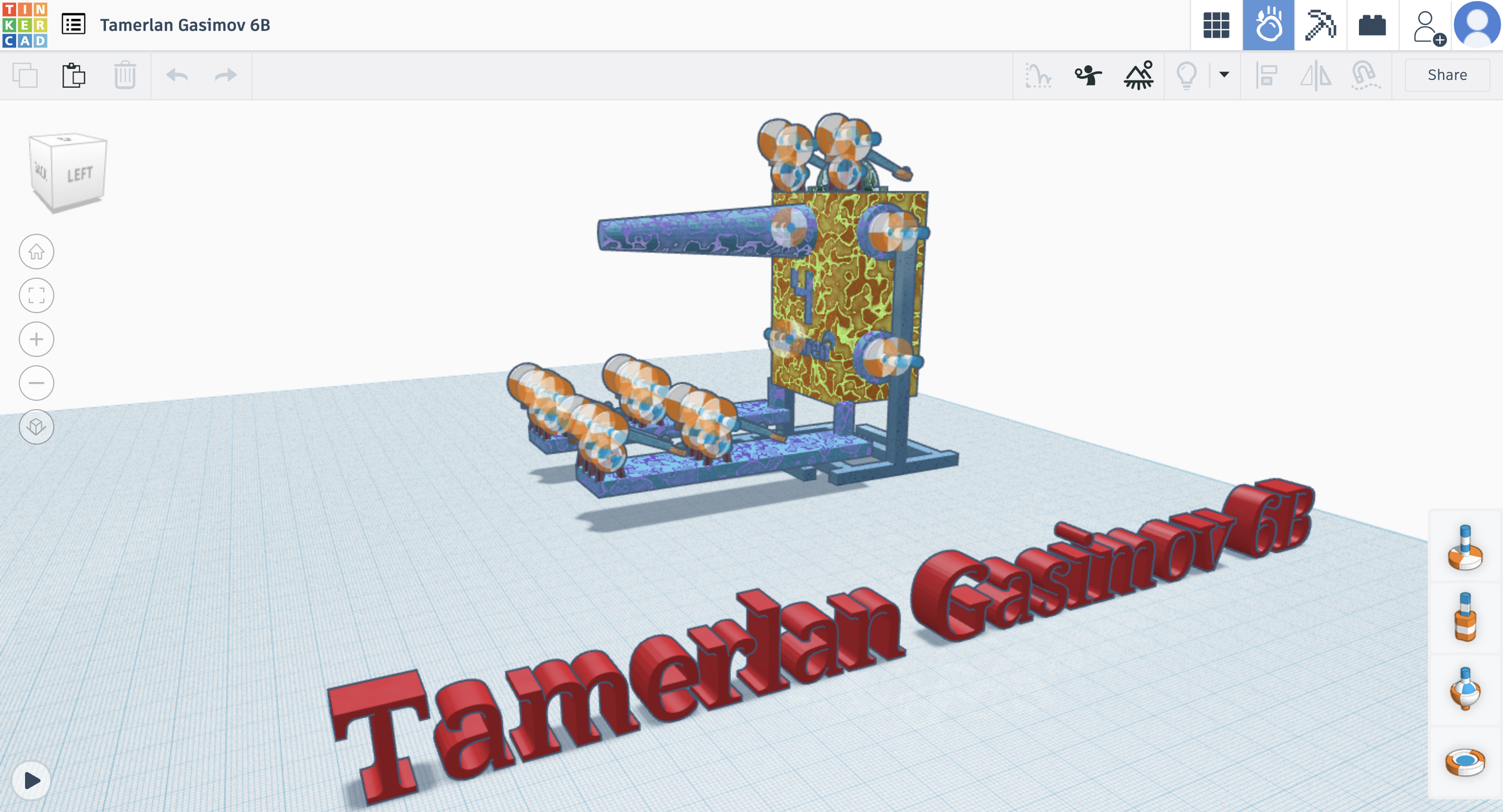 Tinkercad Robotics for School: SIMLAB KOMBAT! (virtual Walking Robots ...