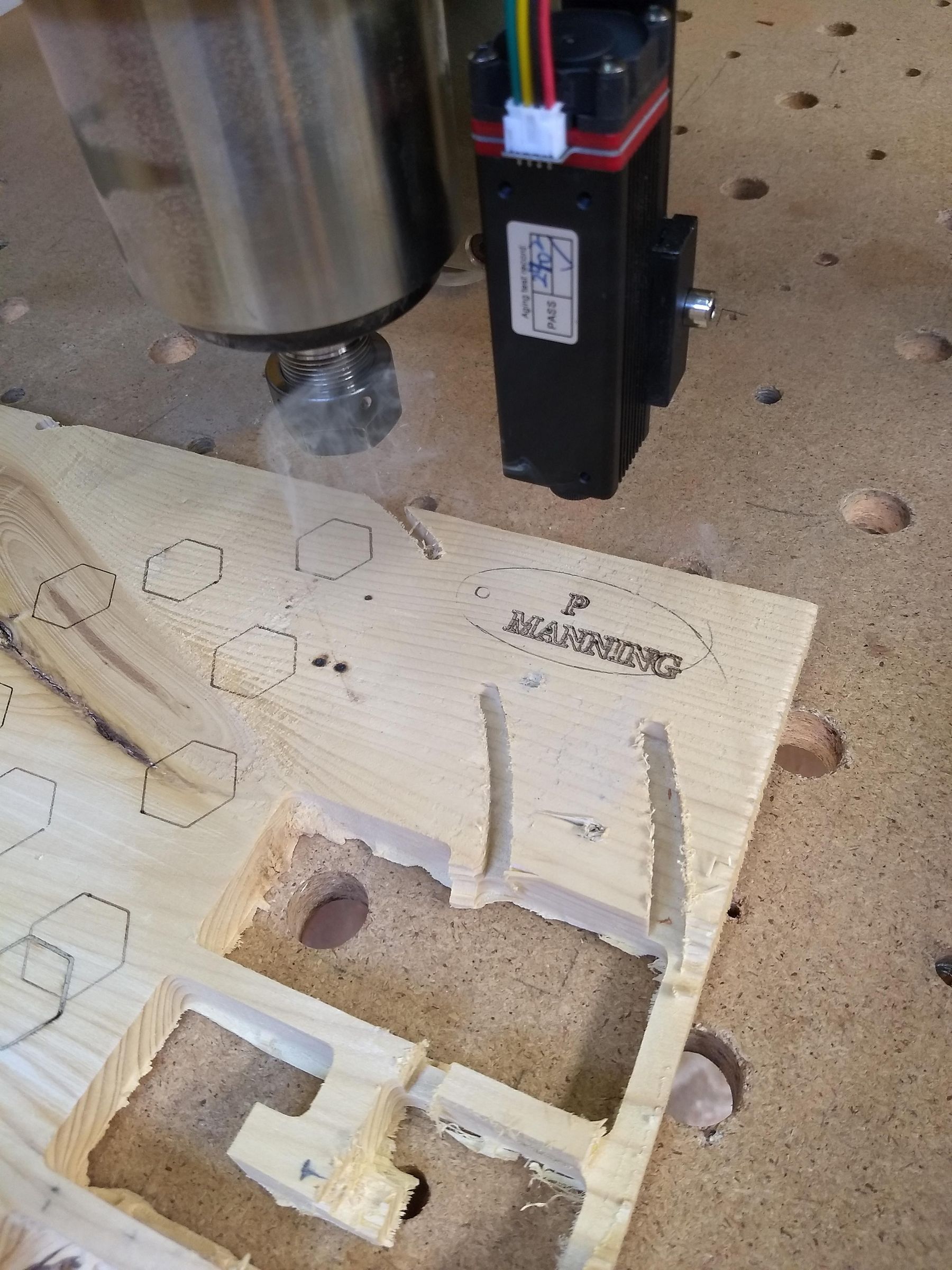 Add a Laser to Your CNC Machine Running LinuxCNC and Fusion 360 : 5 ...