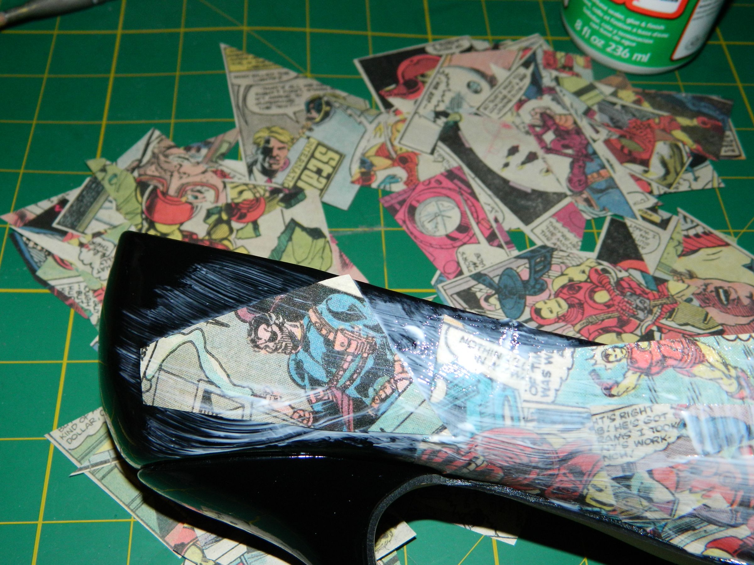 Comic Book Shoes : 5 Steps (with Pictures) - Instructables