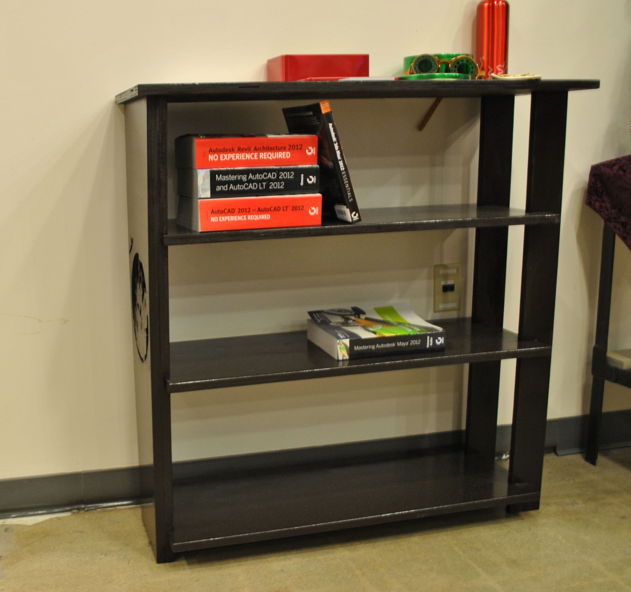 Simple Bookshelf From TechShop : 5 Steps (with Pictures) - Instructables