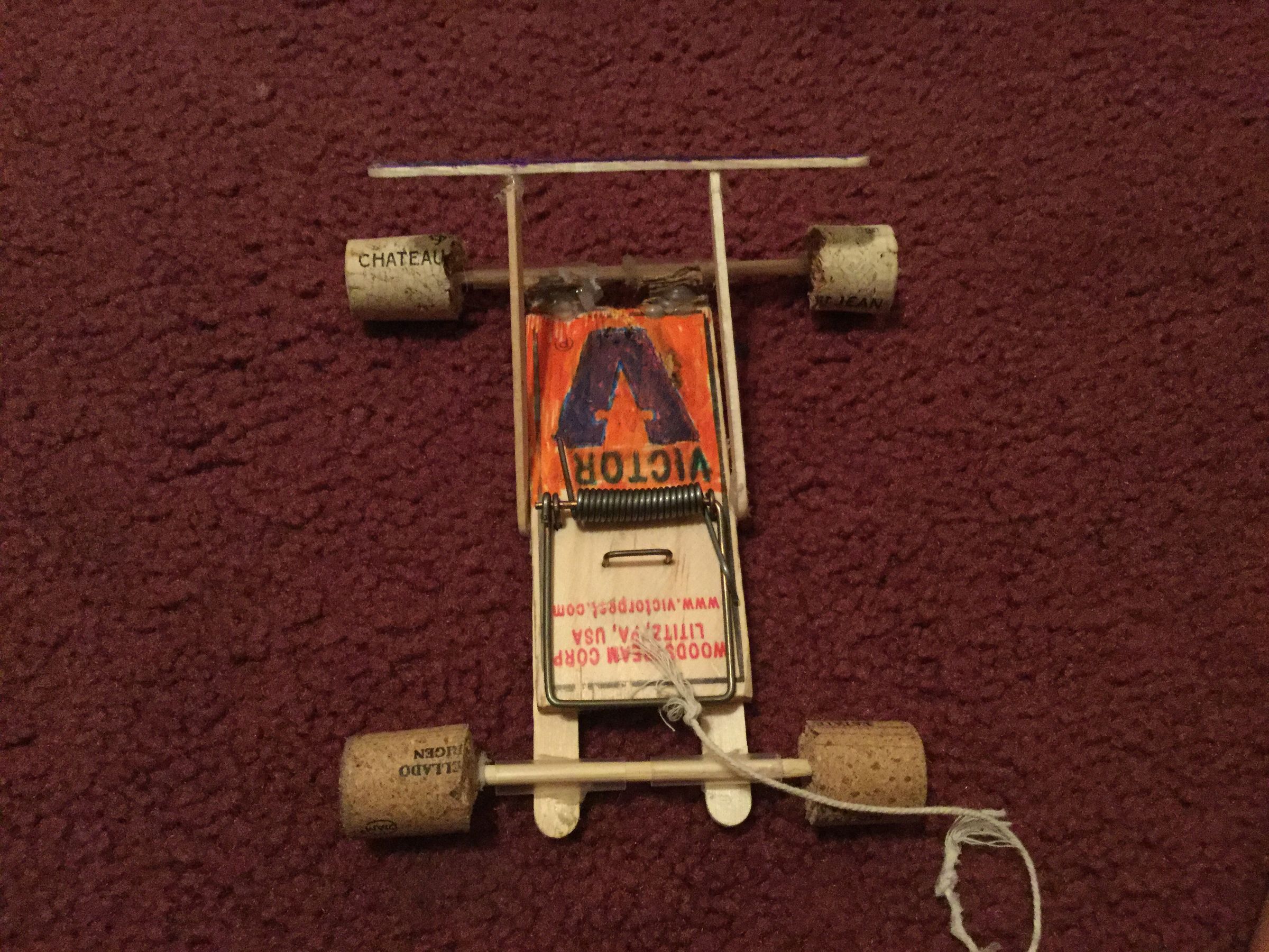 Small Mouse Trap Car : 5 Steps - Instructables