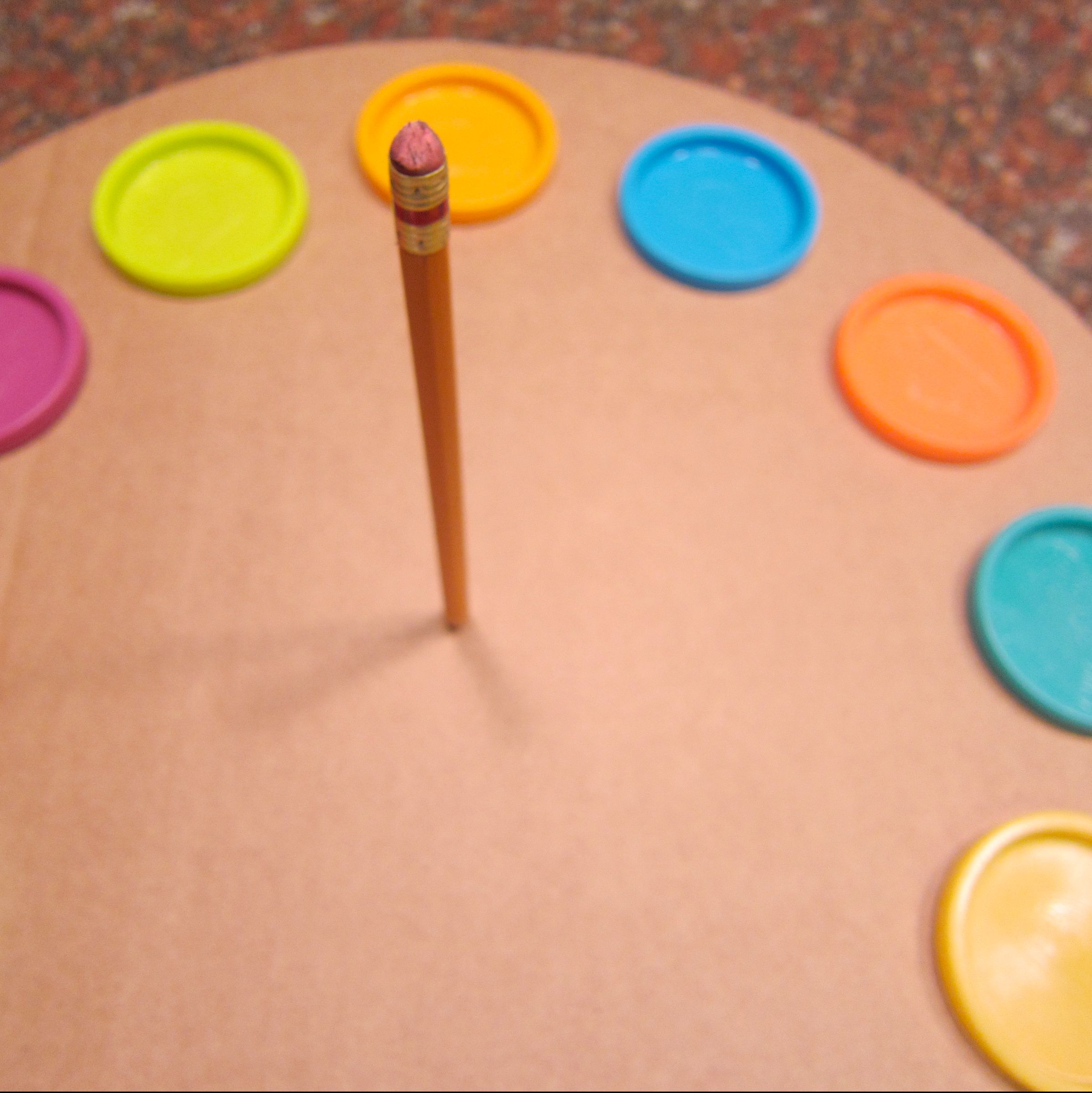 Play-Doh Lid Clock : 6 Steps (with Pictures) - Instructables