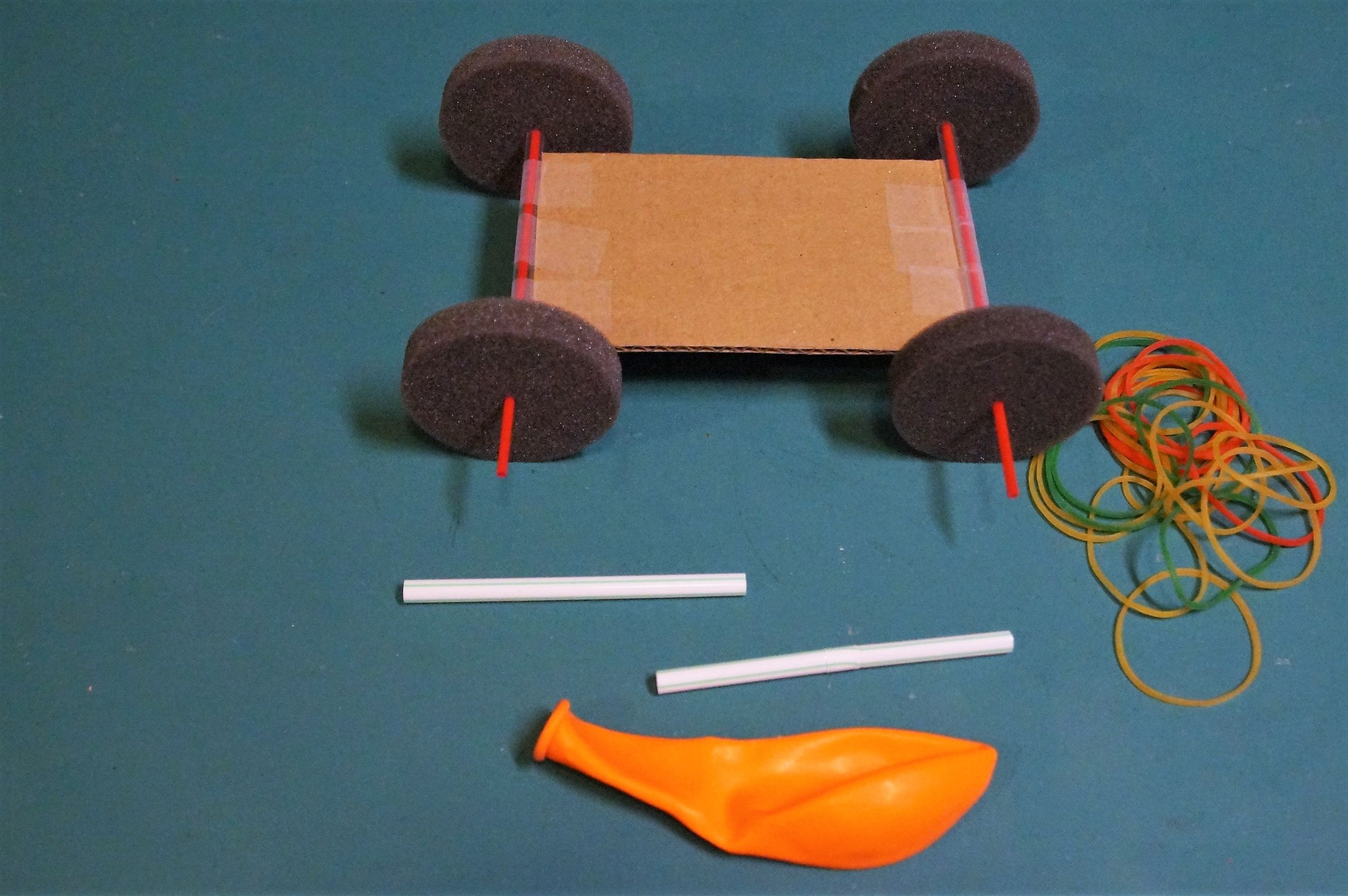 Balloon Rocket Cars : 9 Steps (with Pictures) - Instructables