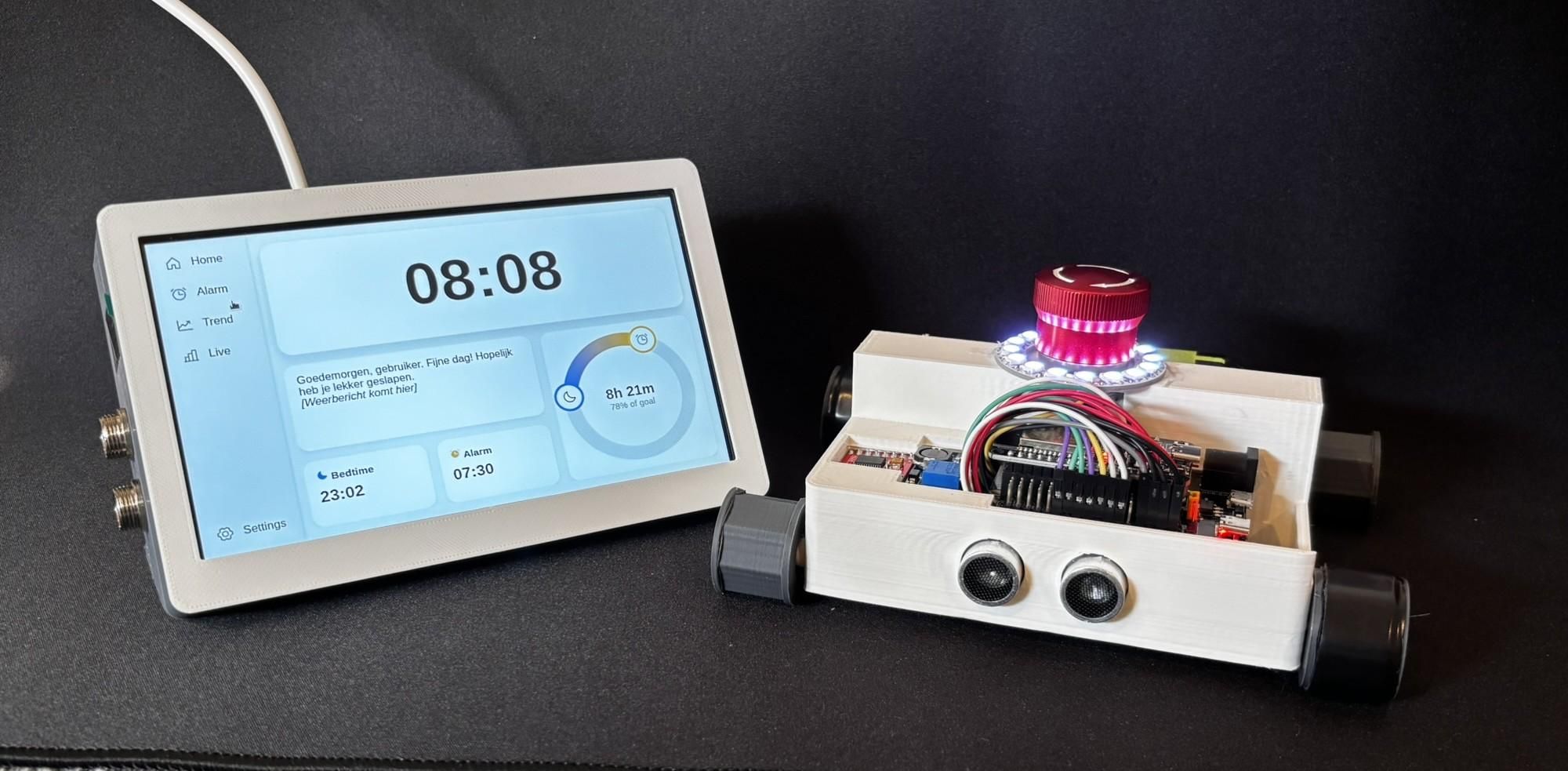 WakeUp Buddy – Smart Robot Alarm Clock That Forces You Out of Bed : 8 ...