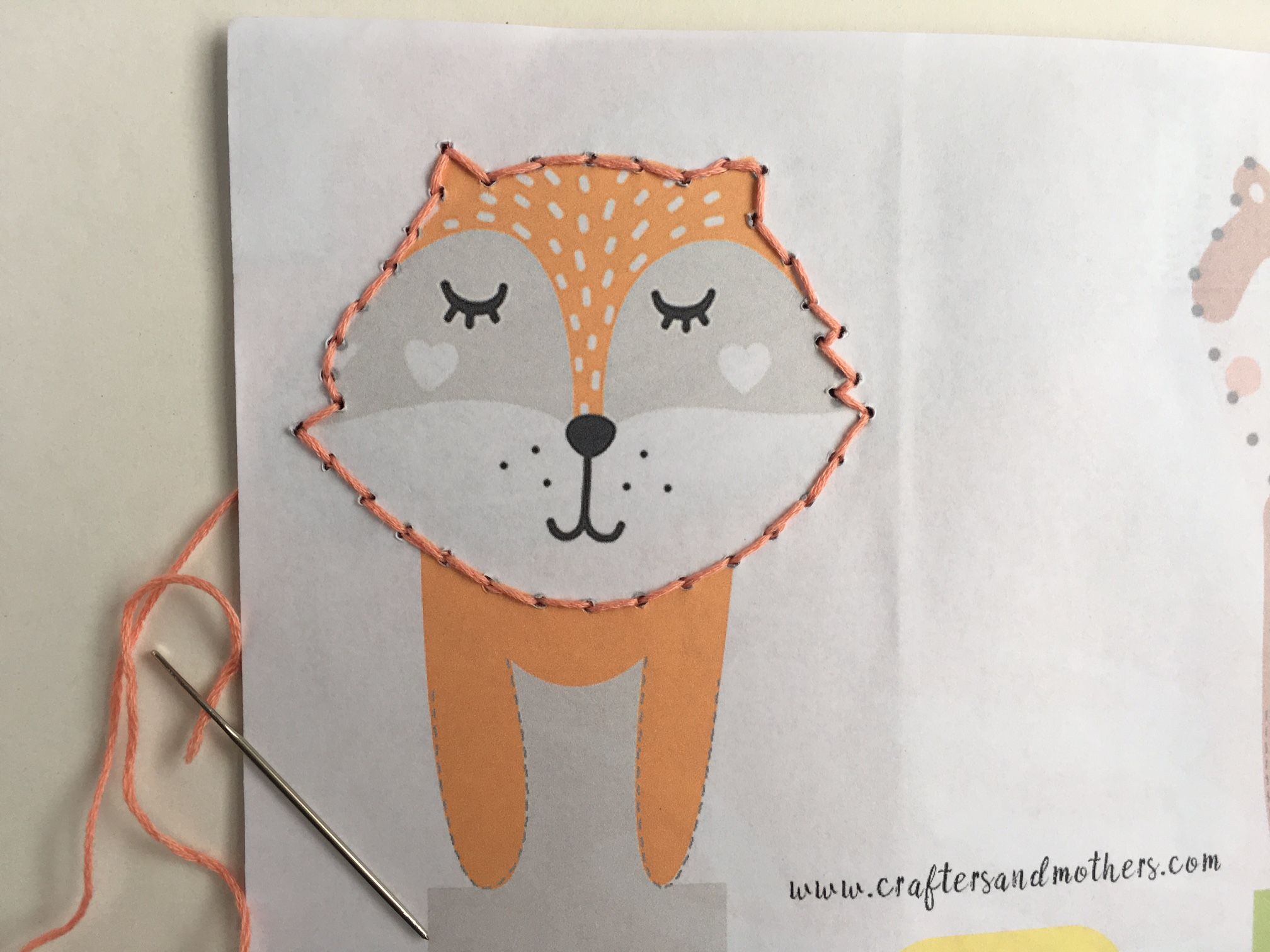 Stitch Cards / Bookmarks + FREE PRINTABLE : 4 Steps (with Pictures ...