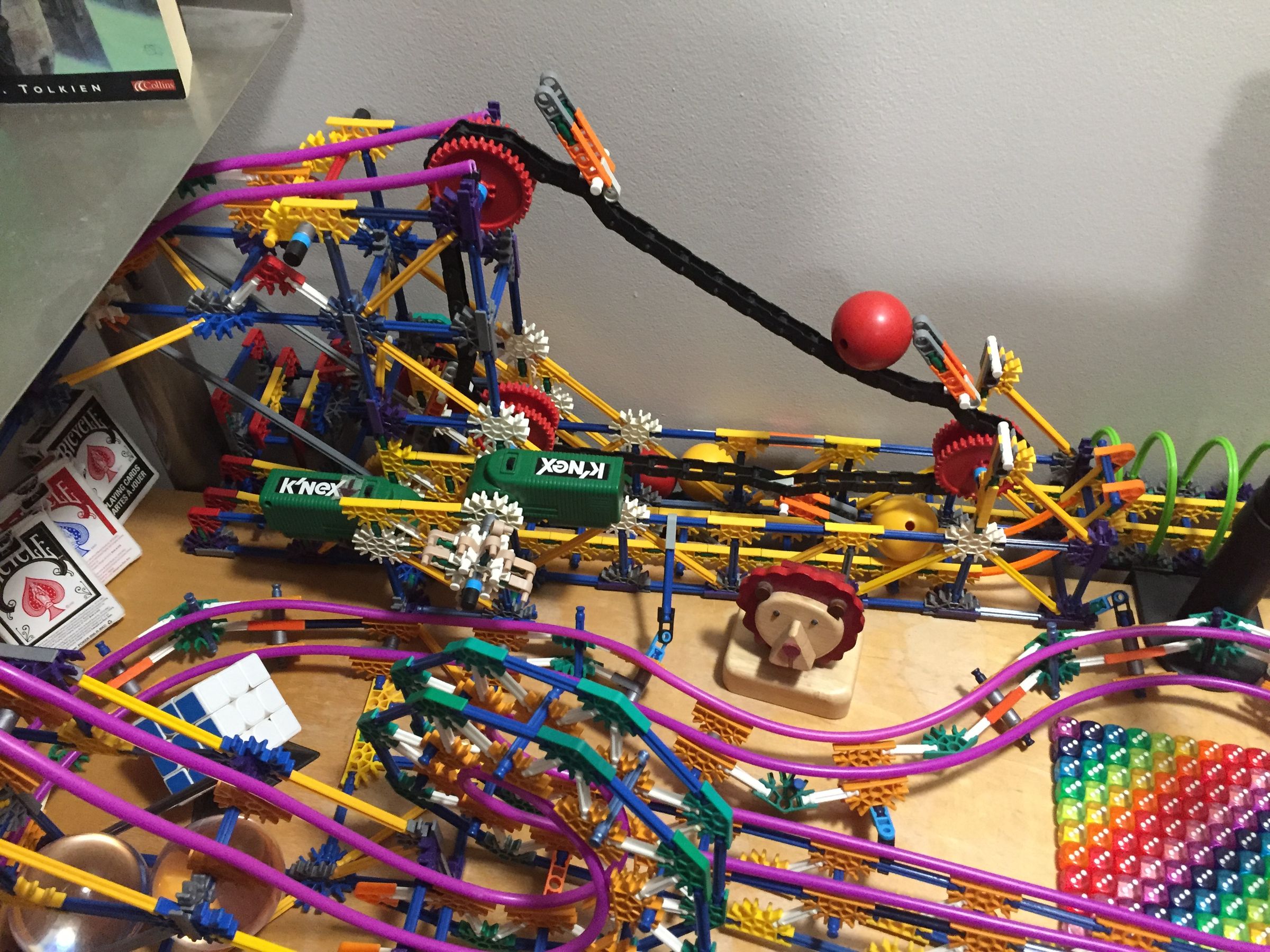 Desk Toy - a Knex Ball Machine - Instructables