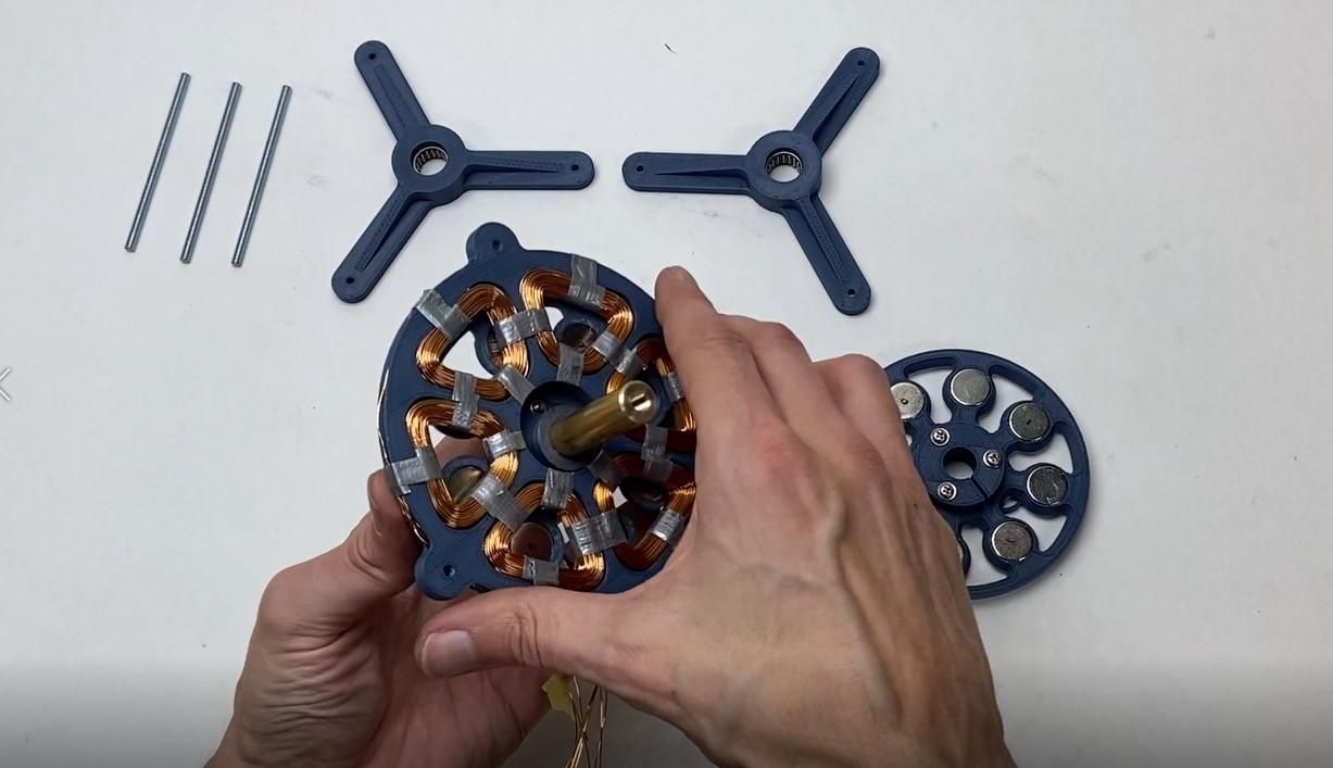 3D Printed Generator and How It Works. : 9 Steps - Instructables