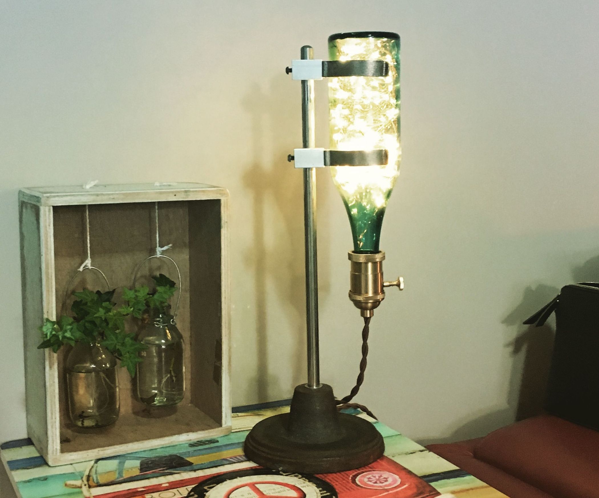 Industrial Bottle Lamp : 7 Steps (with Pictures) - Instructables