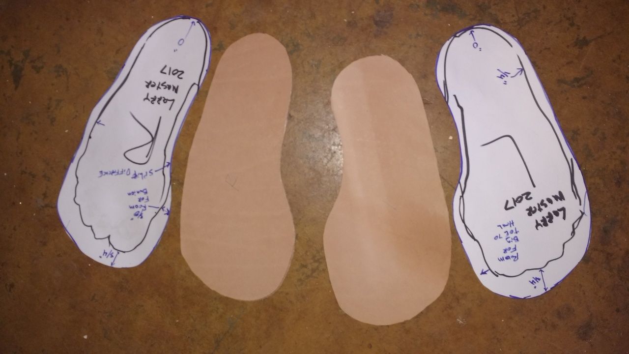 Wide-toe Leather Shoes Built on a Casting : 8 Steps (with Pictures ...
