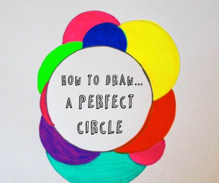 How to Draw a Perfect Circle Freehand : 3 Steps (with Pictures ...