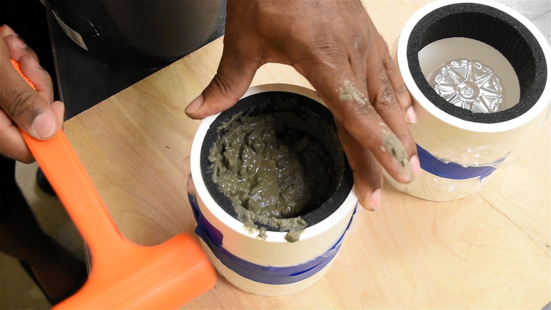 DIY Concrete Lamp - LED String Light : 9 Steps (with Pictures ...