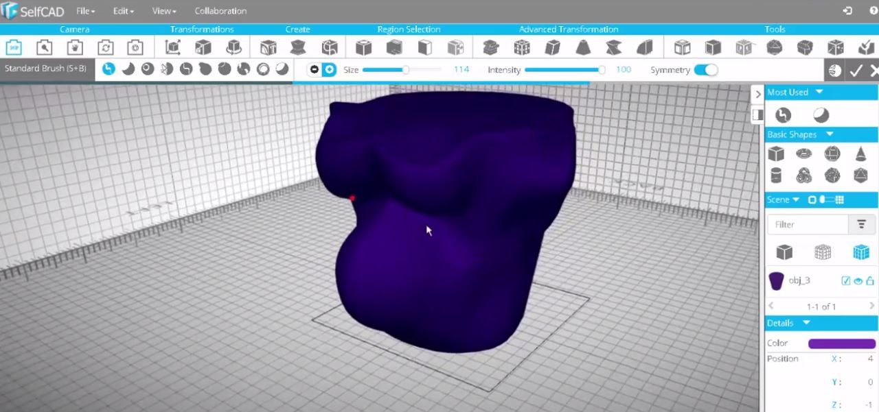 Modeling a Mug in SelfCAD : 3 Steps - Instructables