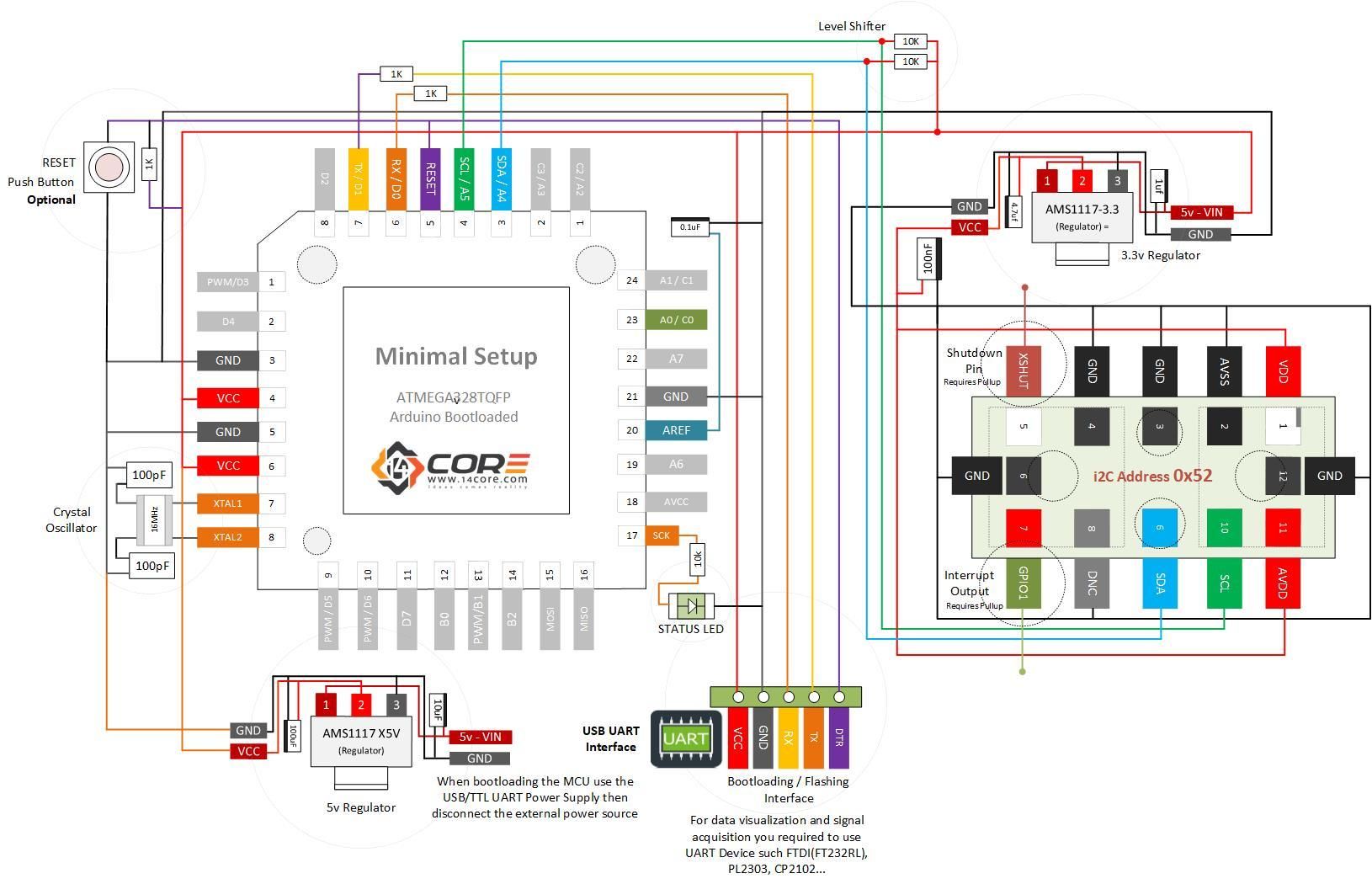 How to Wire the VL53L1X Long-Range Proximity Sensor - Instructables