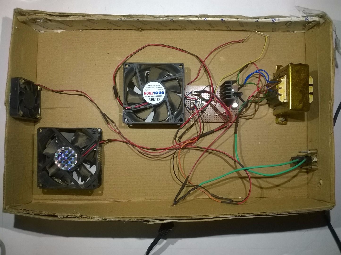 DIY Laptop Cooling System From Scrap : 6 Steps (with Pictures ...
