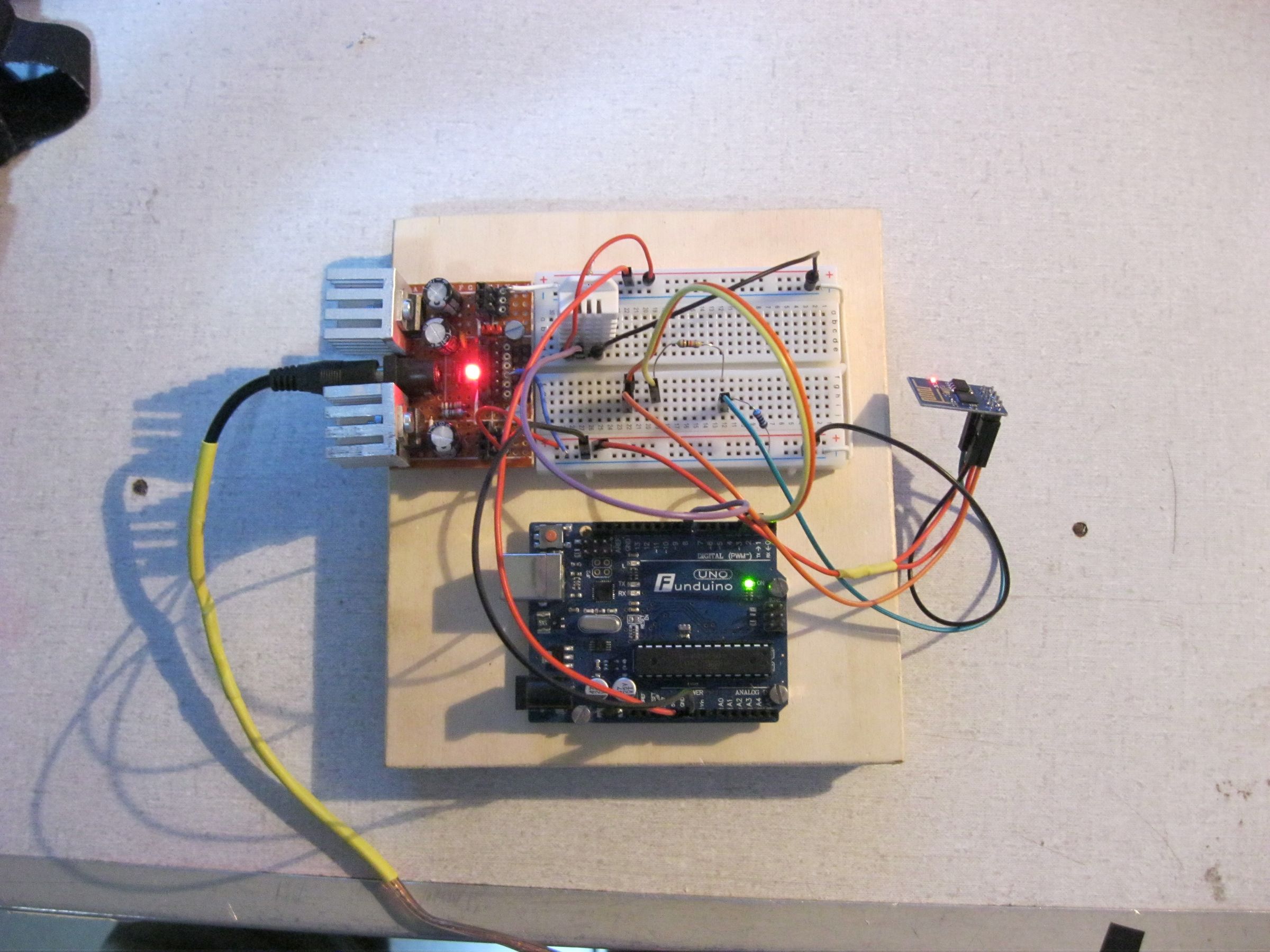 Weather Station With Arduino/Genuino , ESP8266, BMP180, DHT22 and ...