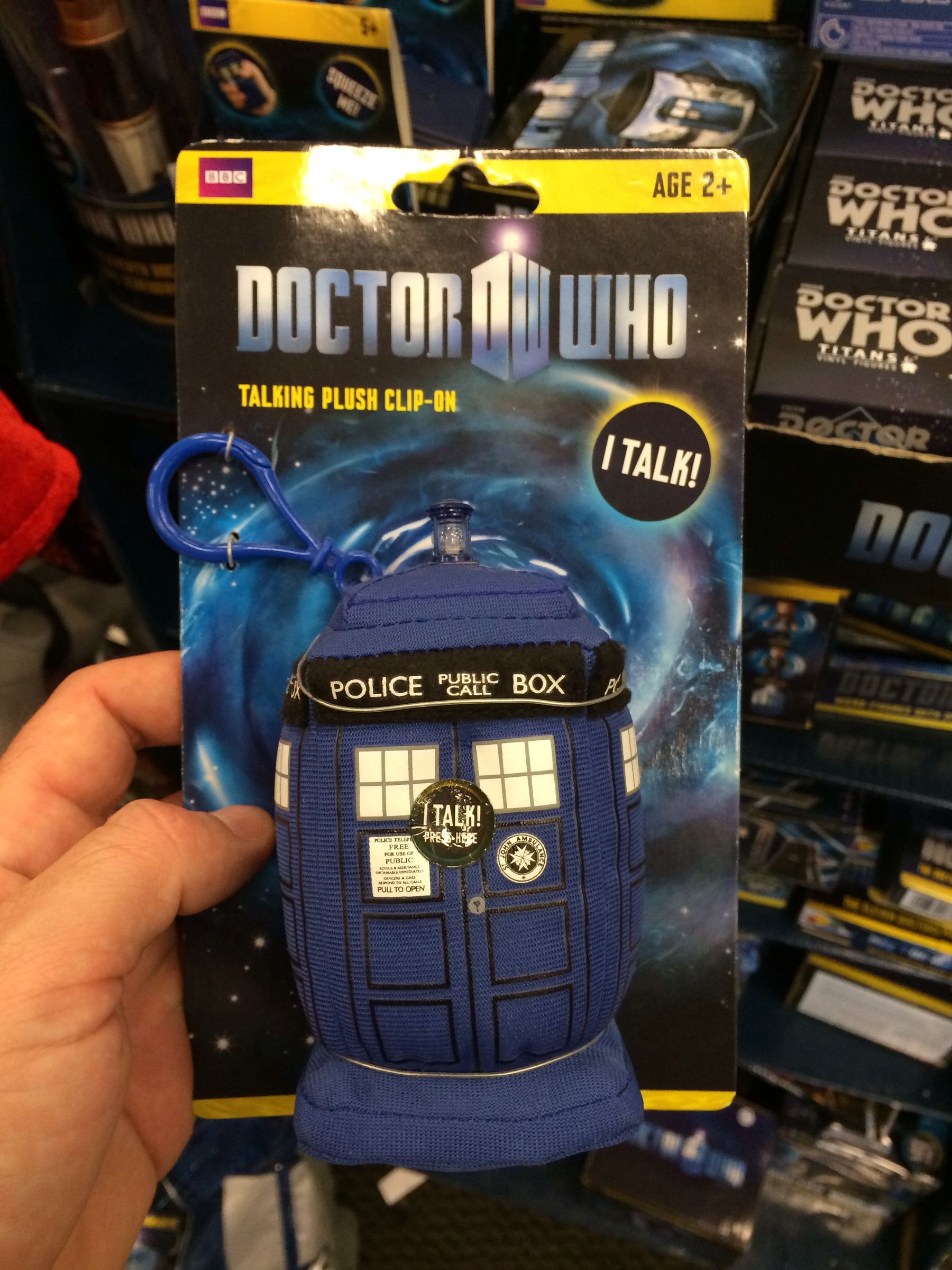 Dr Who TARDIS Headband With Flashing Light and Sound Effect : 9 Steps ...