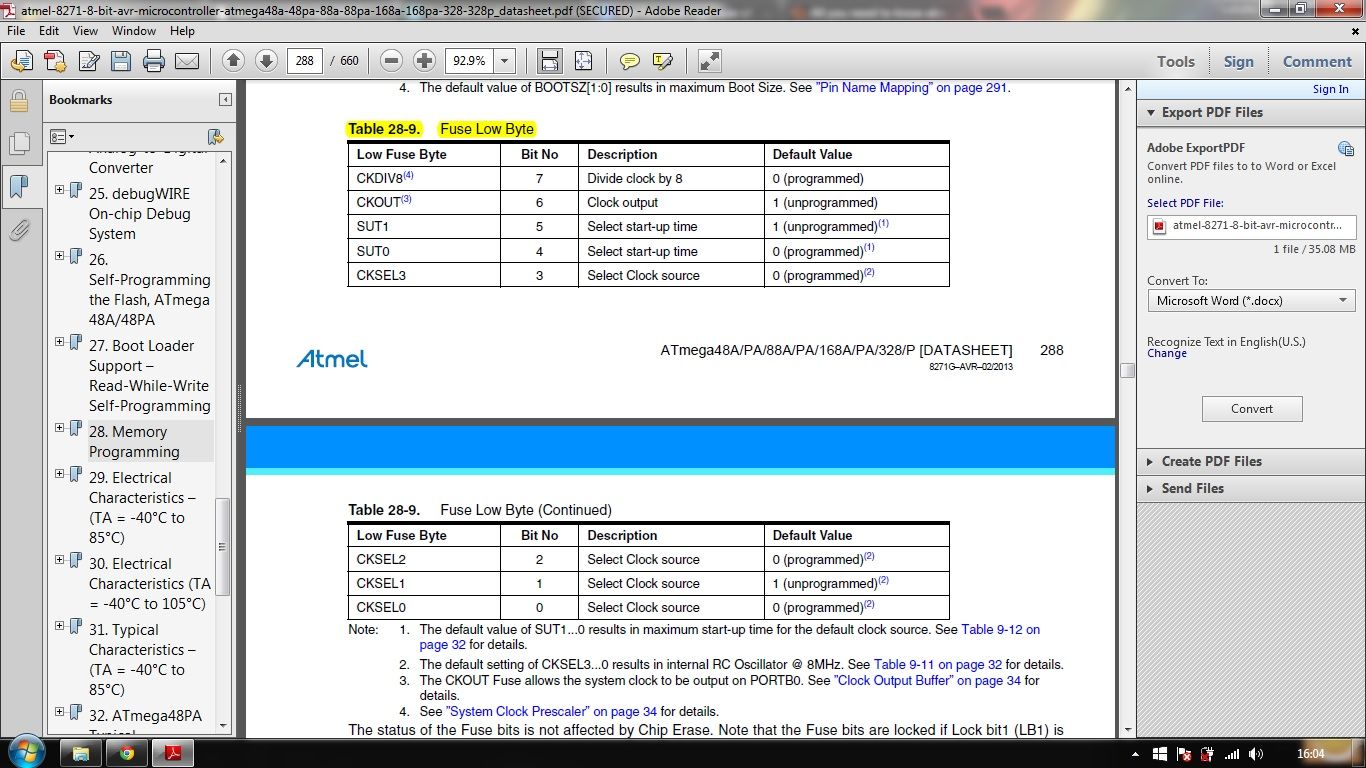 How to Change Fuse Bits of AVR Atmega328p - 8bit Microcontroller Using ...