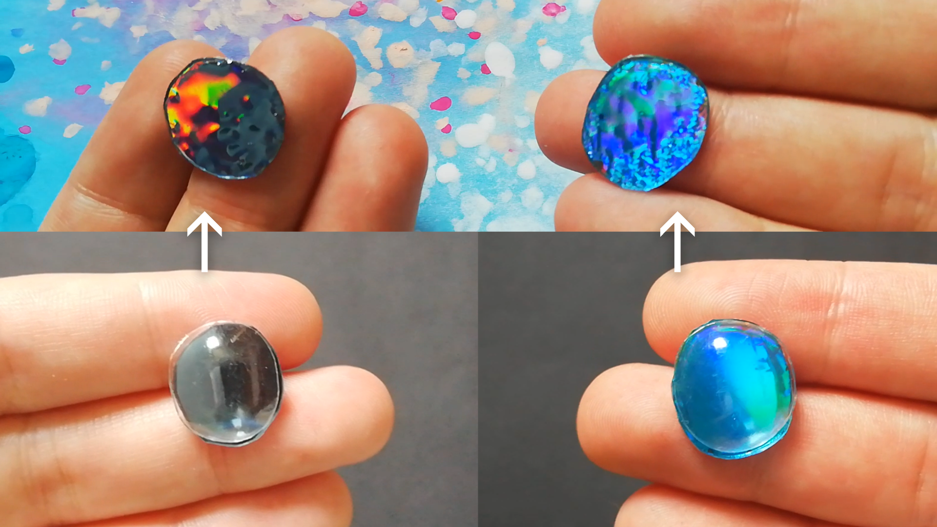 Holographic Gemstones From CDs : 9 Steps (with Pictures) - Instructables
