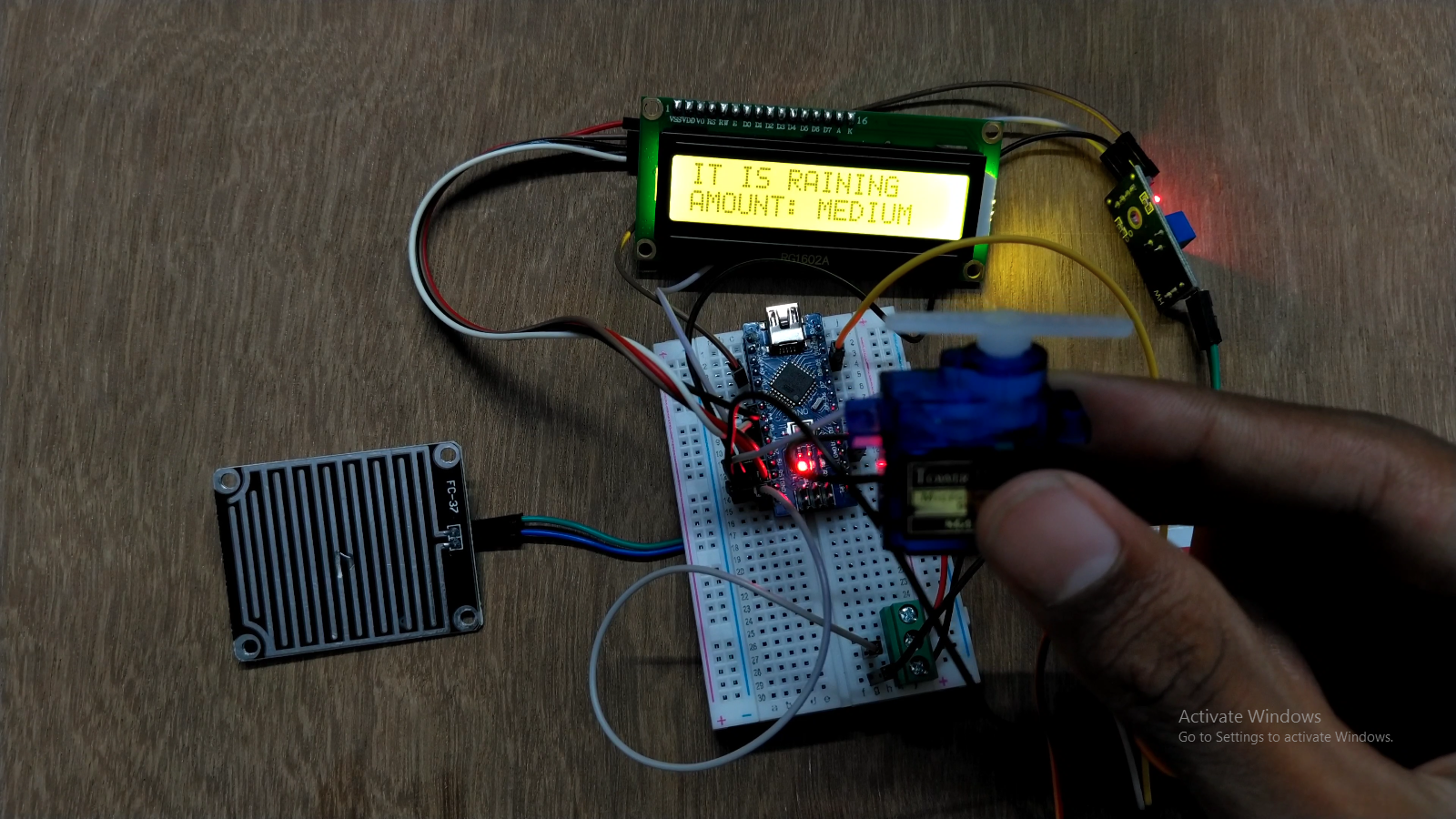 Interfacing Arduino With Rain Sensor : 4 Steps - Instructables