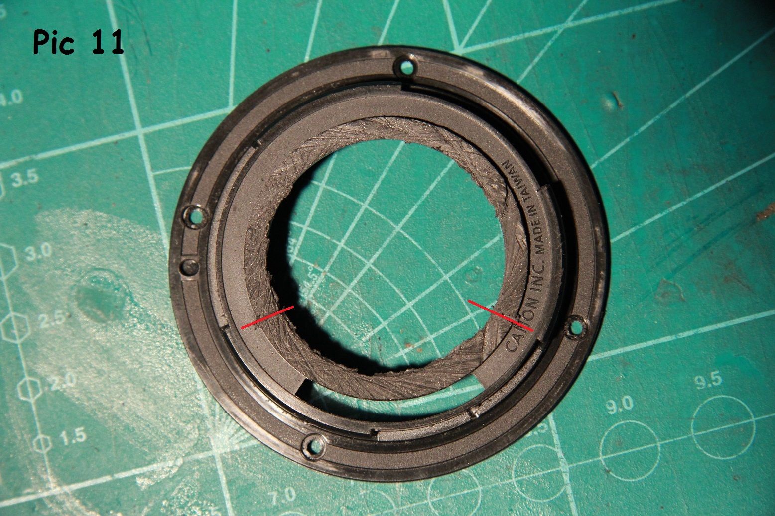 Canon EF-S 18-55mm. to EF Mount - UPDATED! : 6 Steps - Instructables