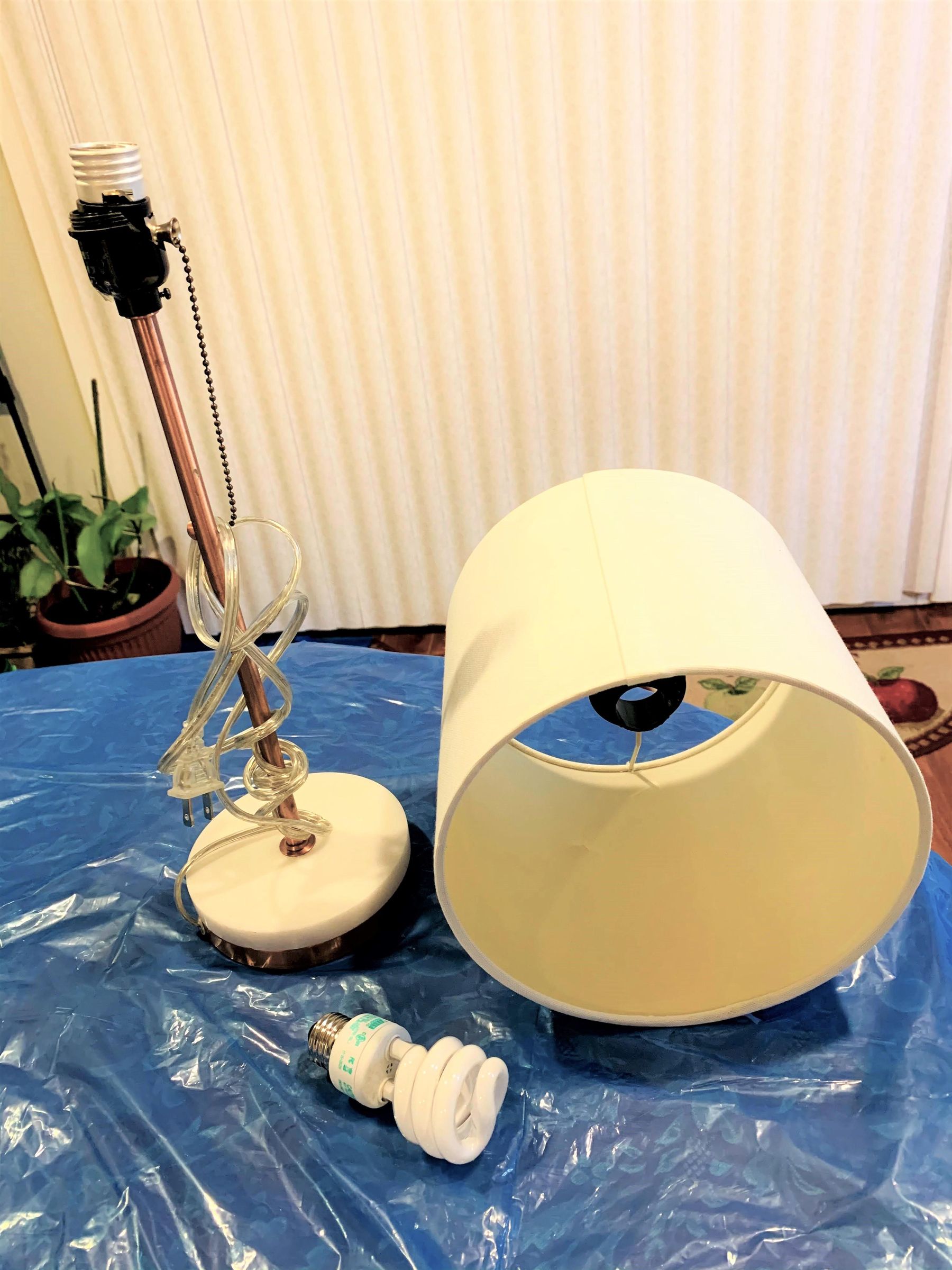 DIY Lampshade - Floral Bloom : 6 Steps (with Pictures) - Instructables