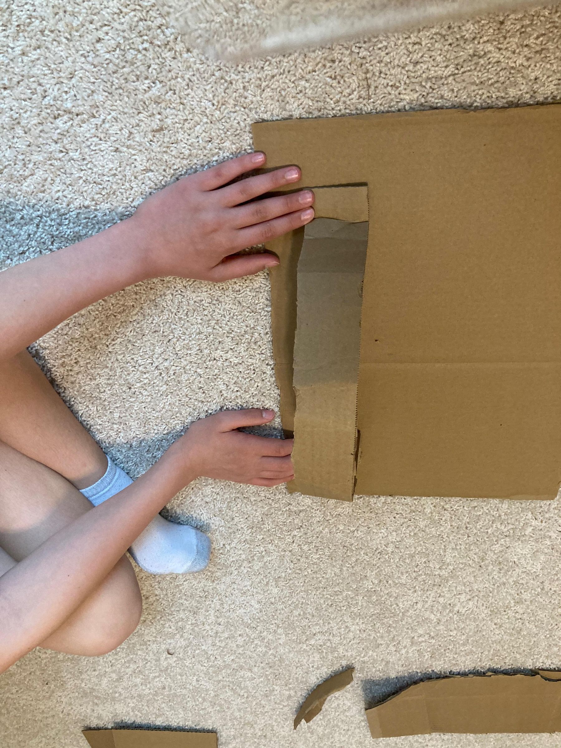 Cardboard Adjustable Basketball Hoop : 8 Steps (with Pictures ...