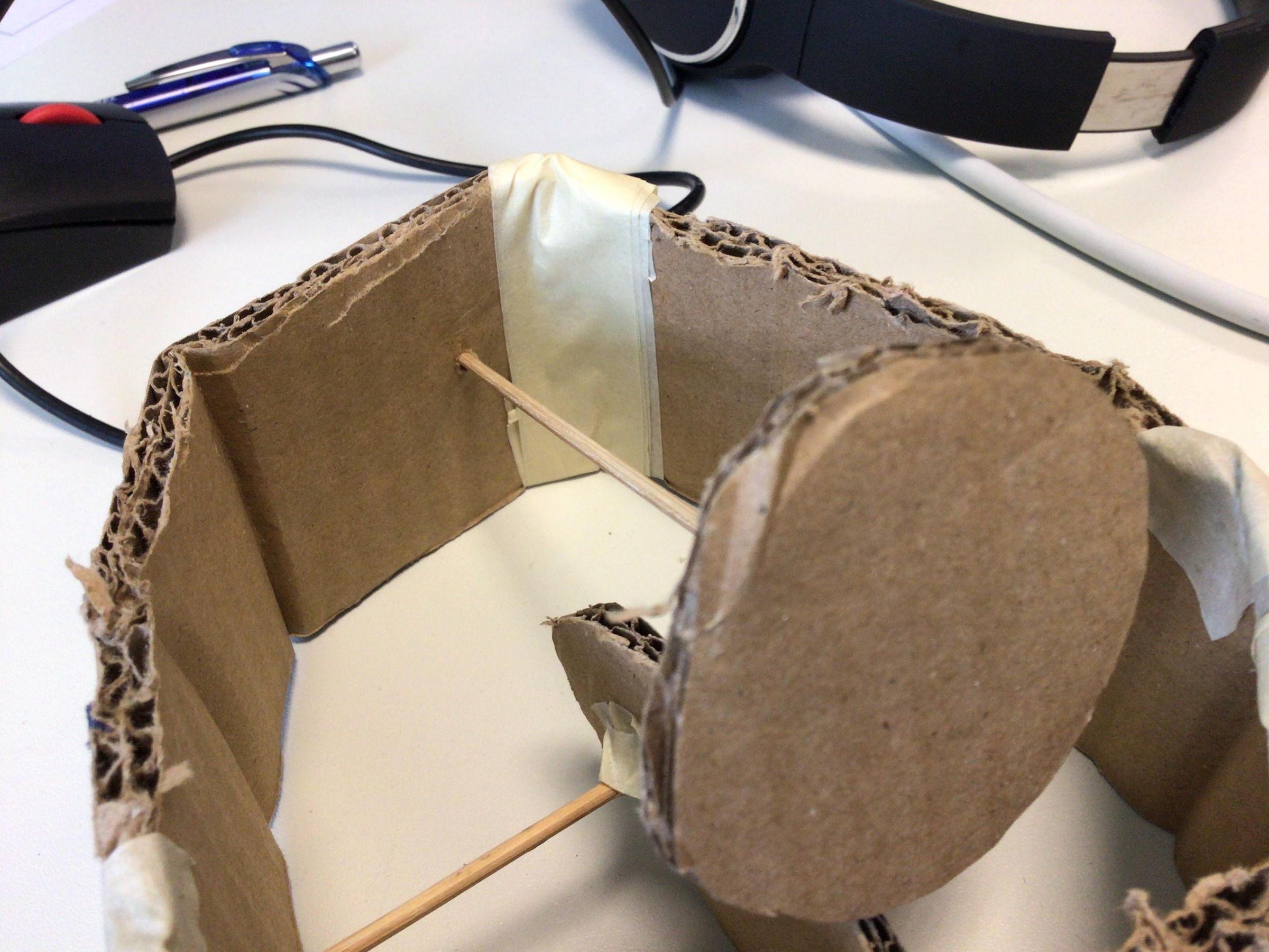 Cardboard Cam Simple Machine by Jonathan : 5 Steps - Instructables
