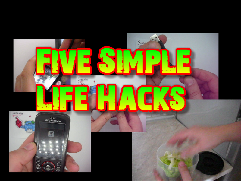 Five Simple Life Hacks-Part 2 - Instructables