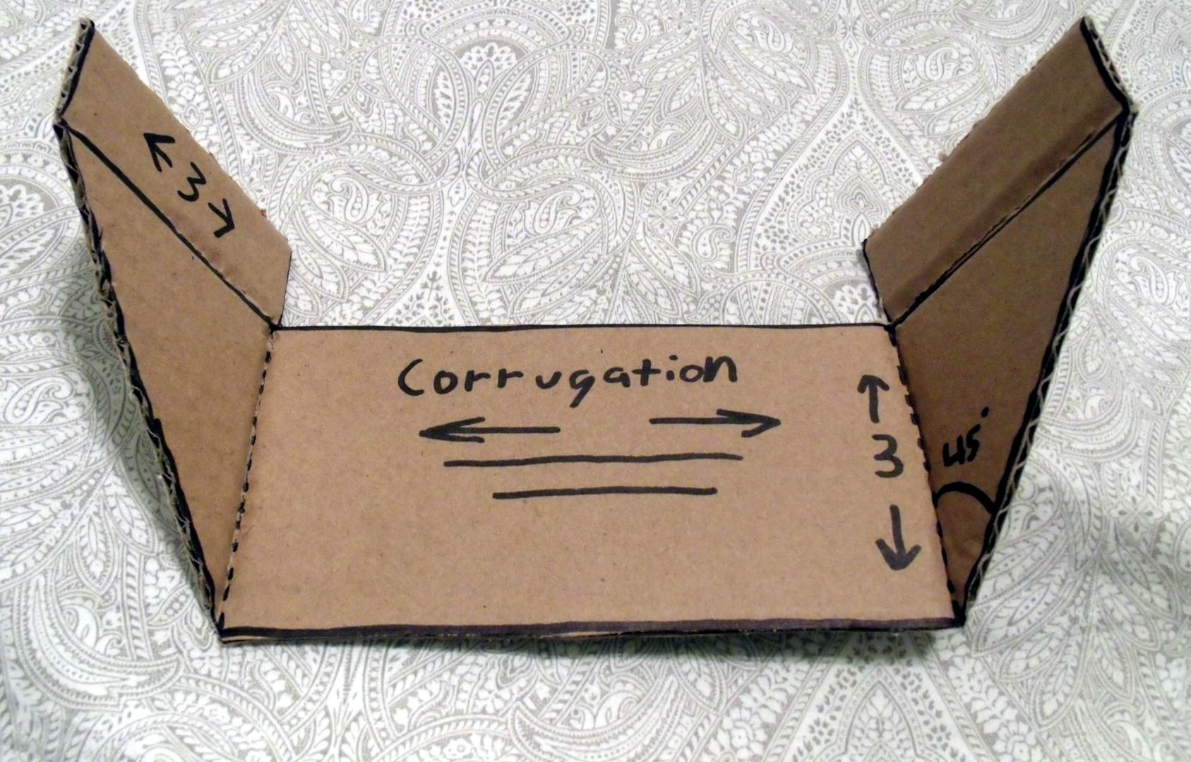 Cardboard Clutter Keeper : 8 Steps (with Pictures) - Instructables