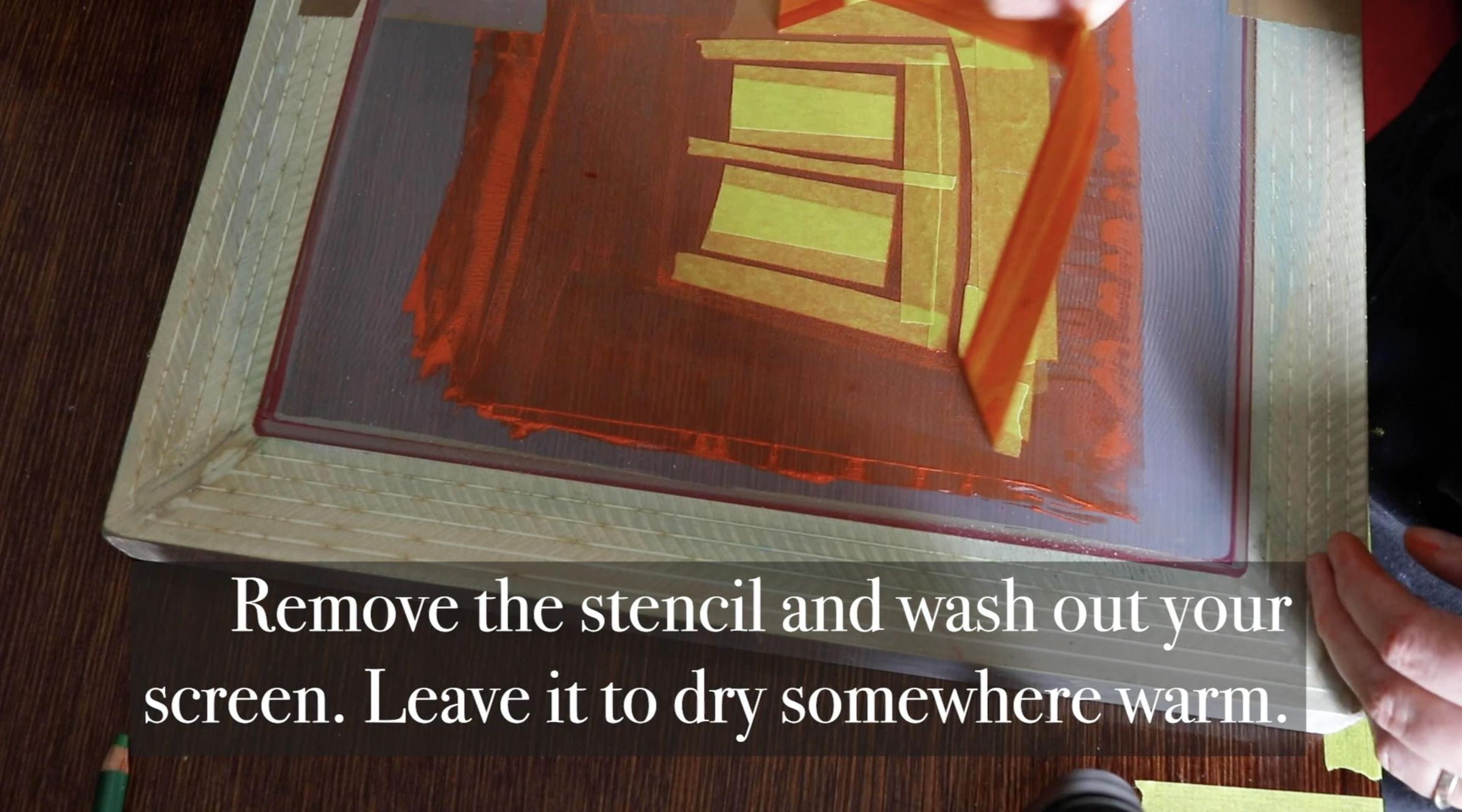 Easy Stencil Screen Printing : 8 Steps - Instructables