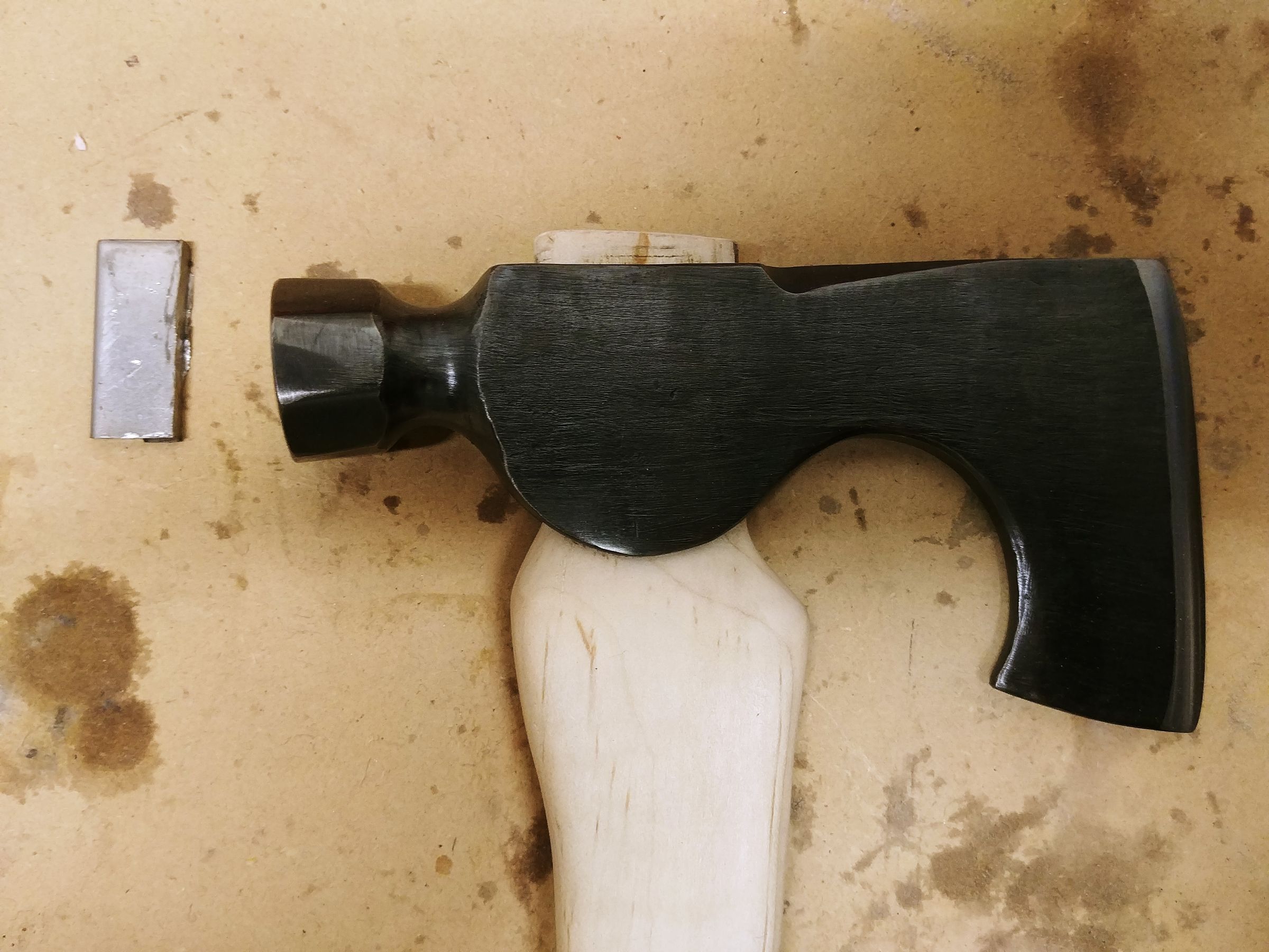 Turn an Old Hatchet Head Into a Bearded Hatchet : 10 Steps (with ...