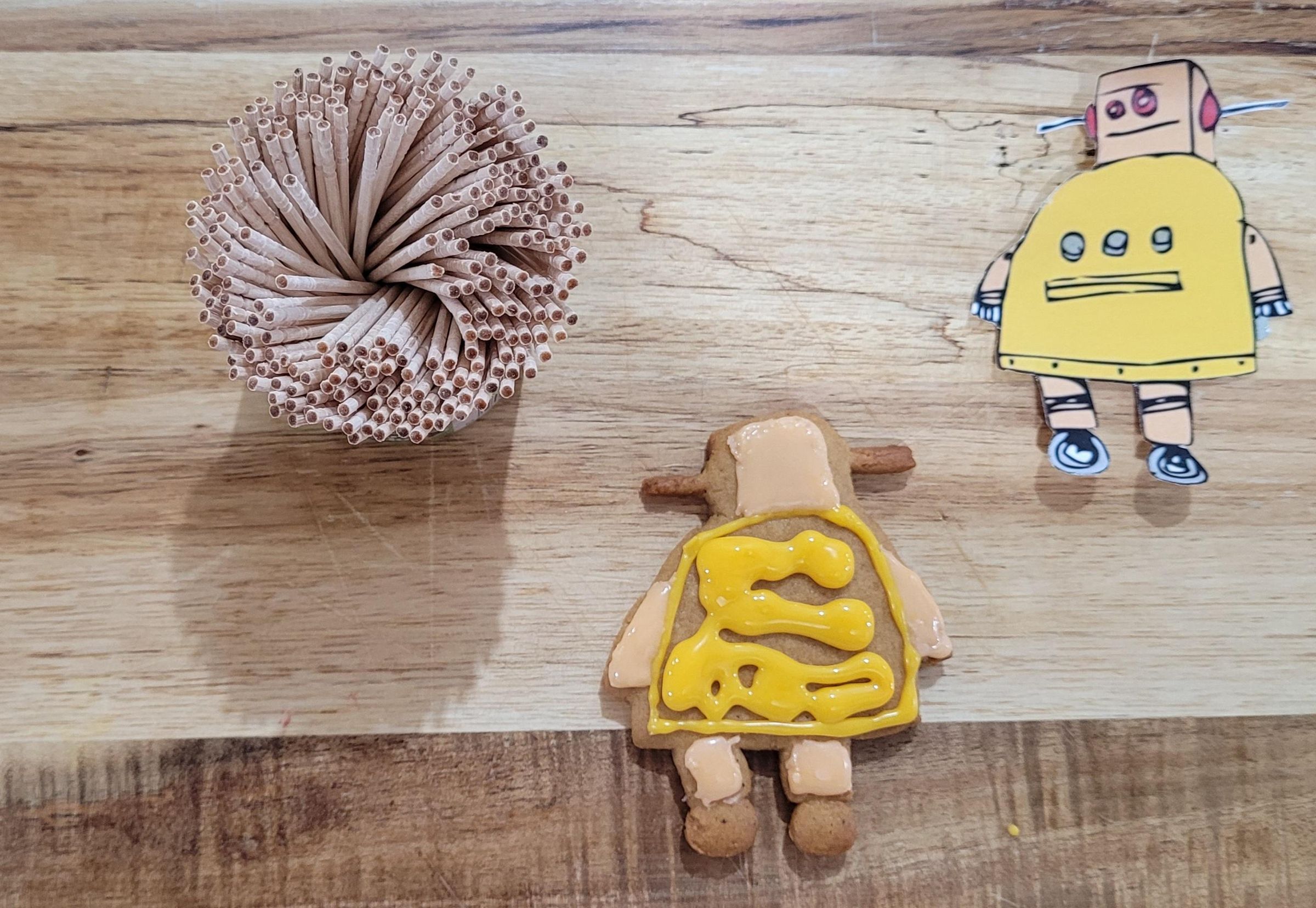 Gingerbread Icecream Sandwiches - Robot Style! : 26 Steps (with ...