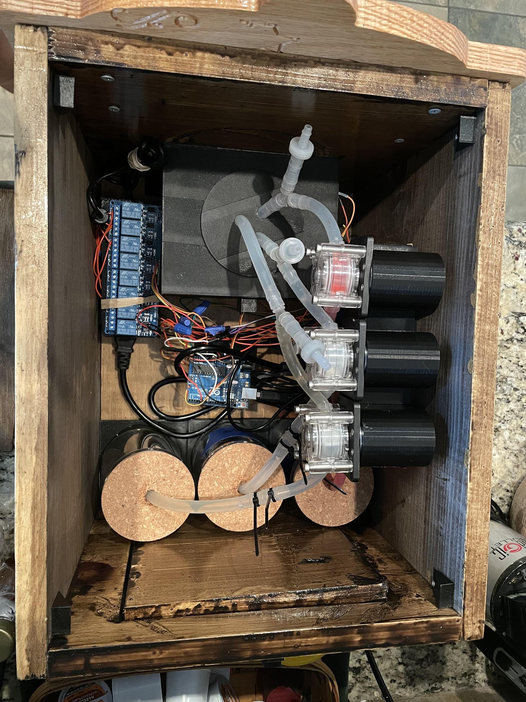 The Old Fashioned Machine - Automated Cocktail Dispenser : 12 Steps ...