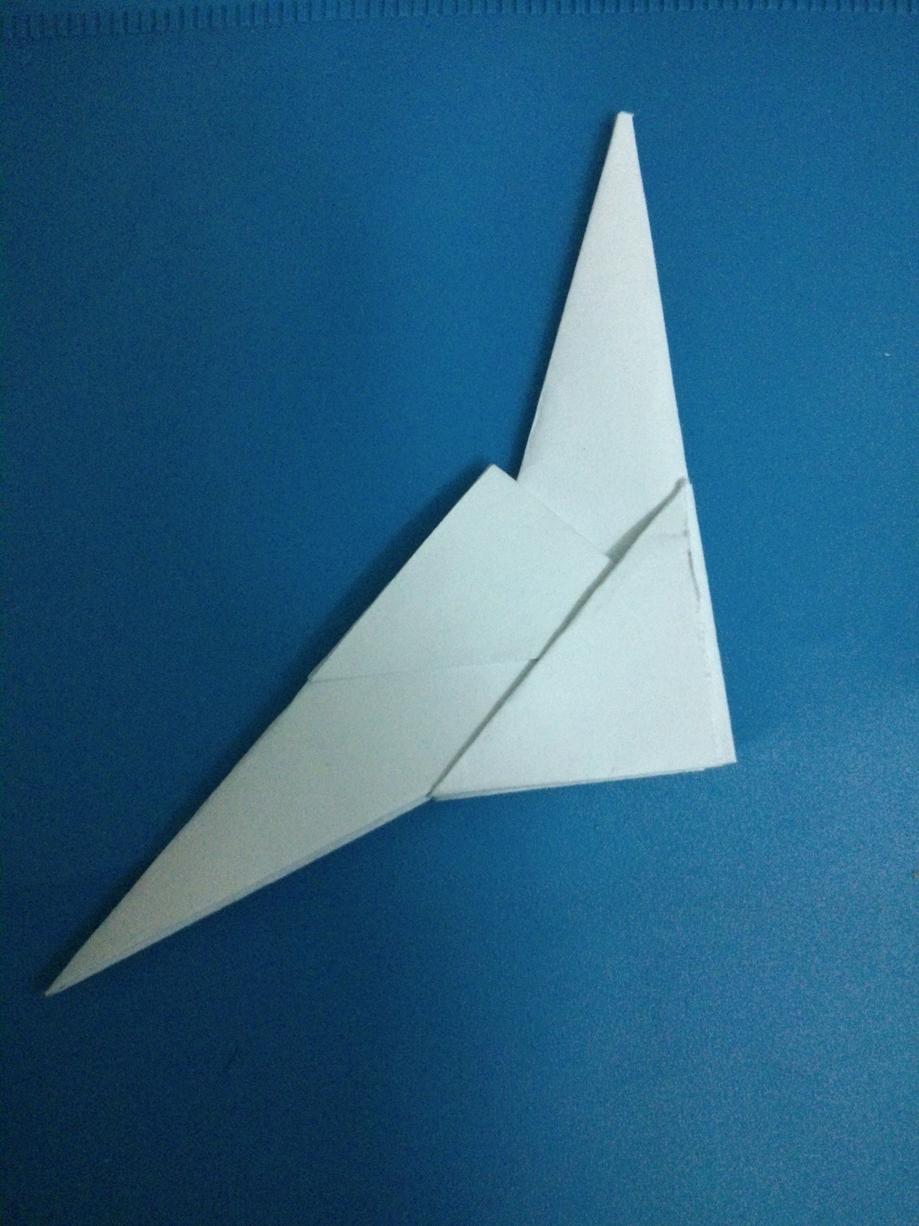 Make a Simple Paper Plane Model (Step by Step) : 8 Steps - Instructables