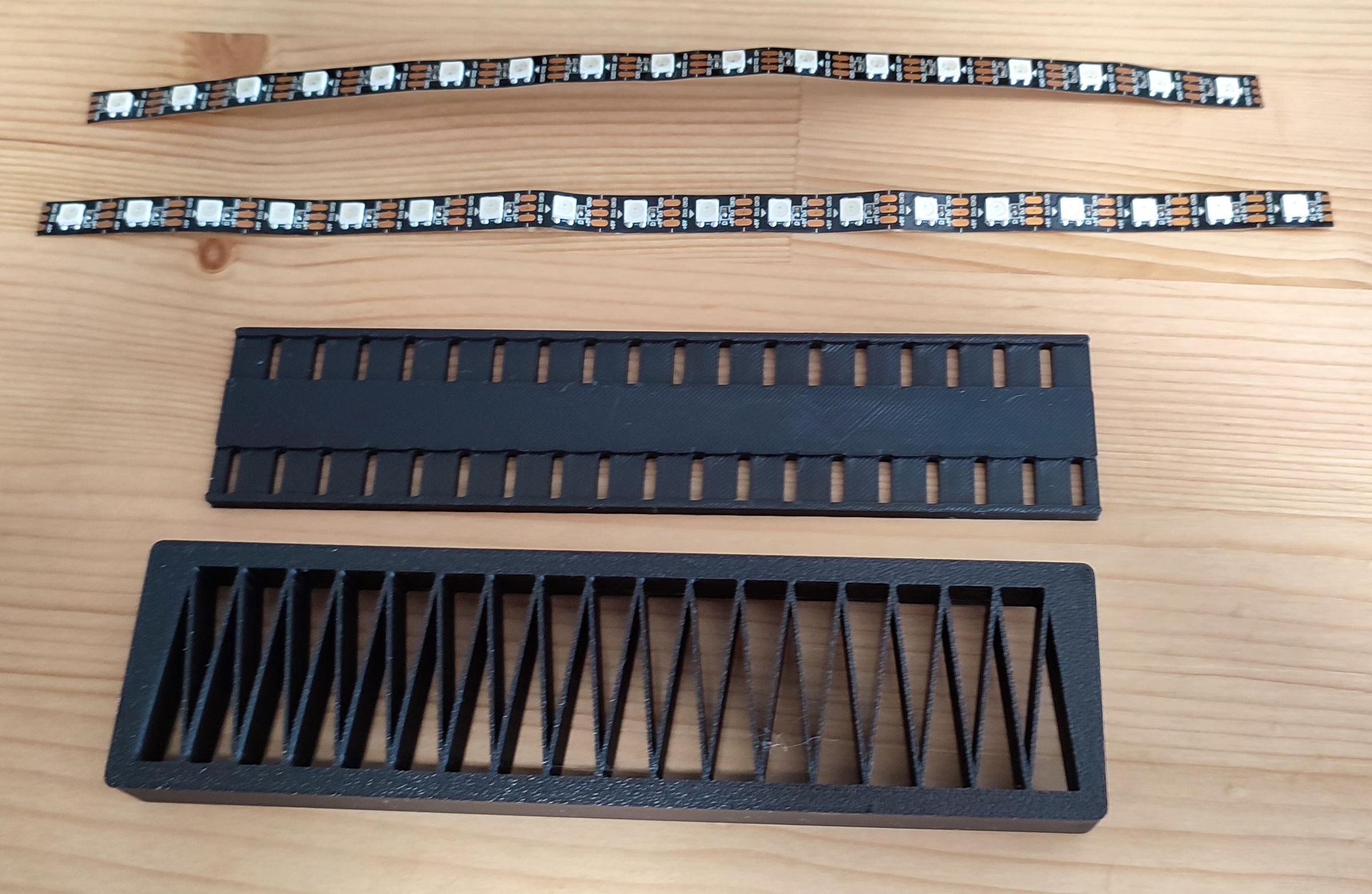 A Linear LED Clock for Your Desktop : 5 Steps (with Pictures ...