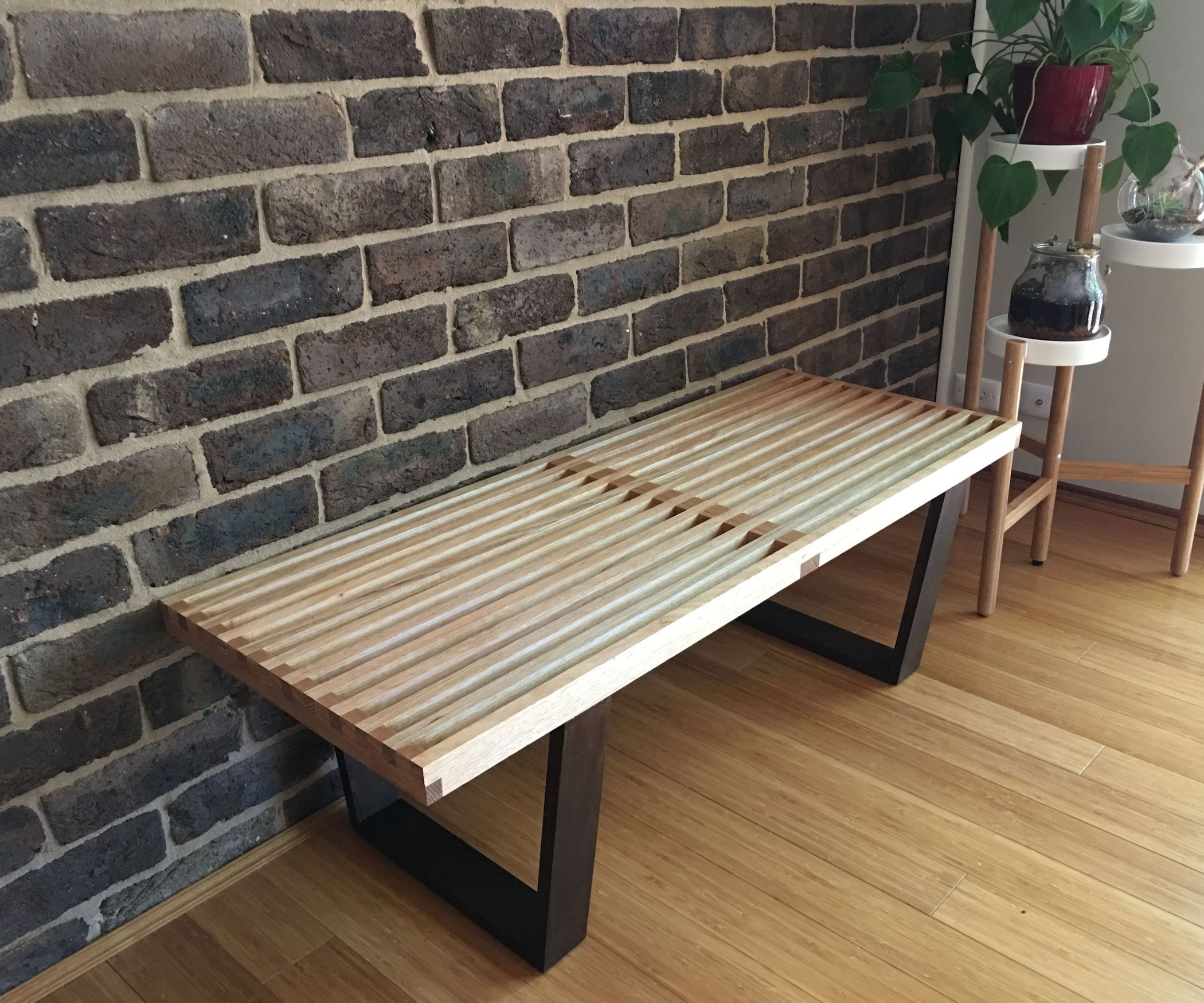 Make It: Mid-Century Modern Bench : 15 Steps (with Pictures ...