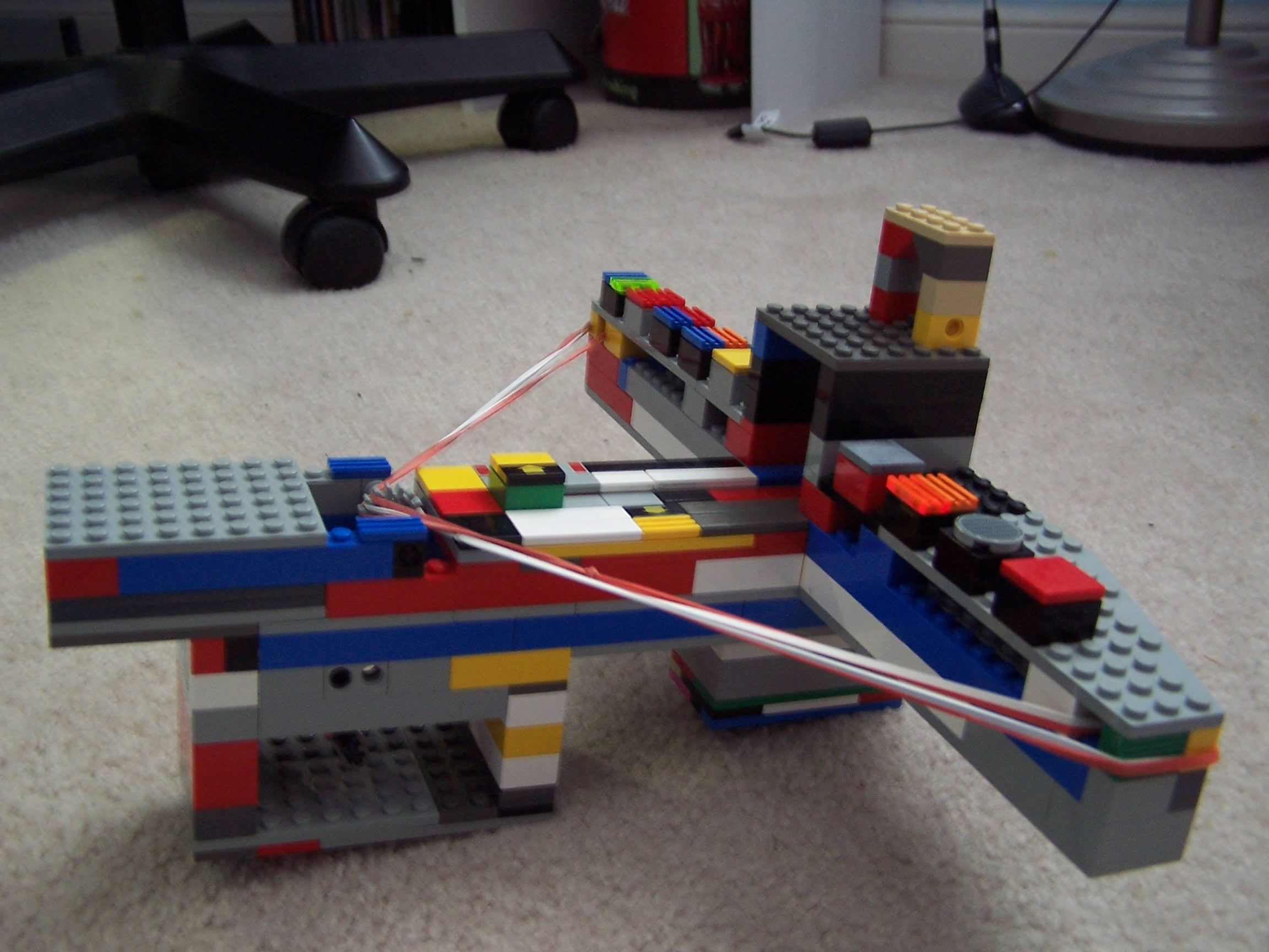 Lego A2 Powerful Mini Crossbow : 8 Steps - Instructables