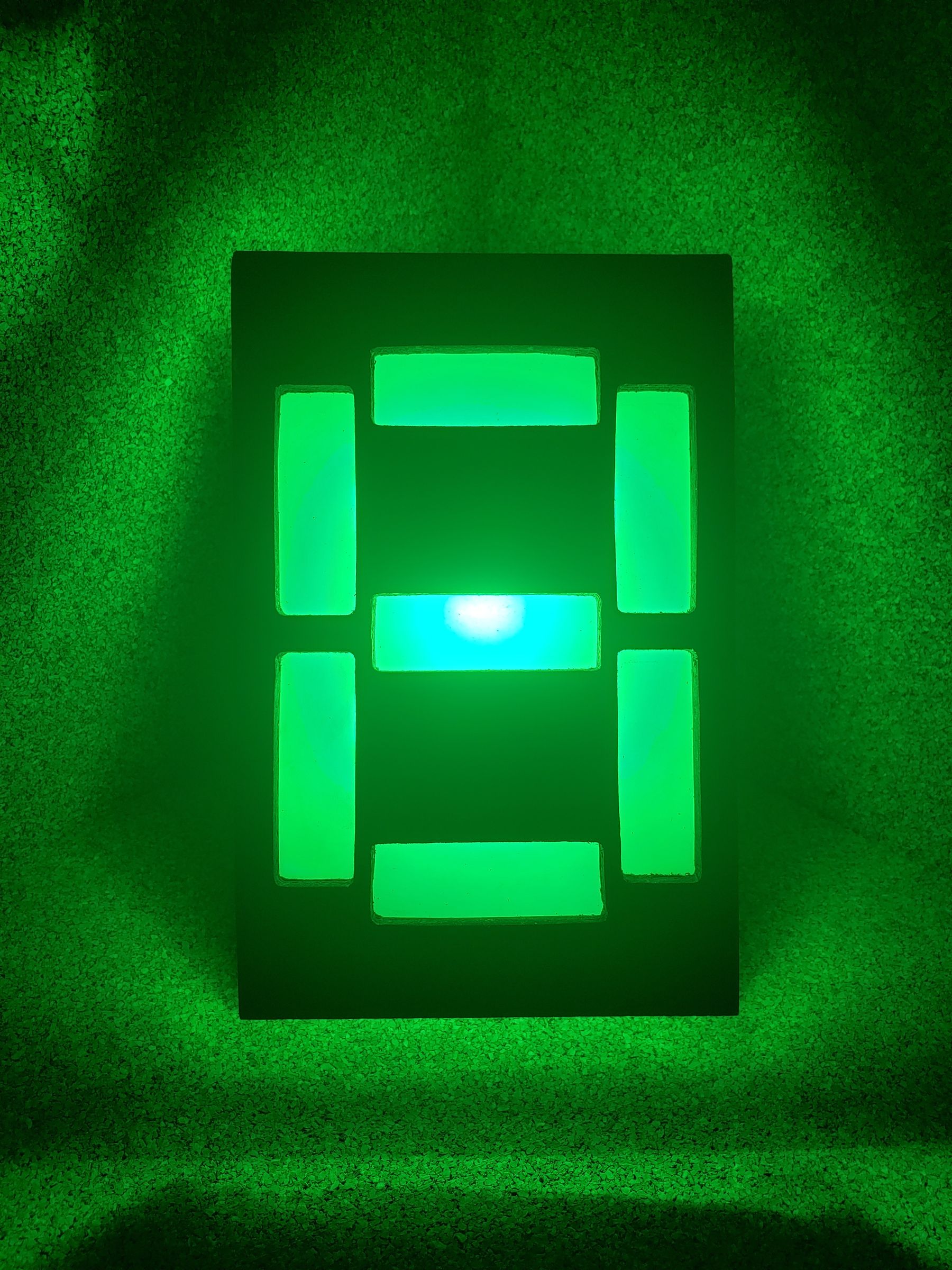 Super-Sized RGB Seven-Segment Display Lamp : 8 Steps (with Pictures ...