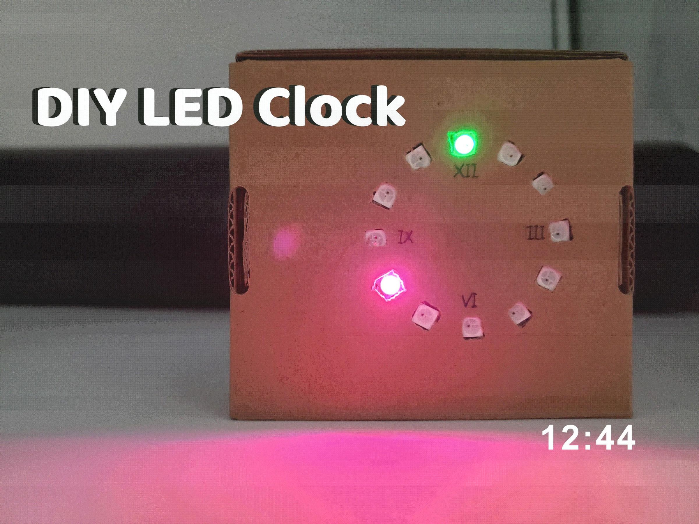 ESP32 Wifi Clock With WS2812 : 8 Steps (with Pictures) - Instructables