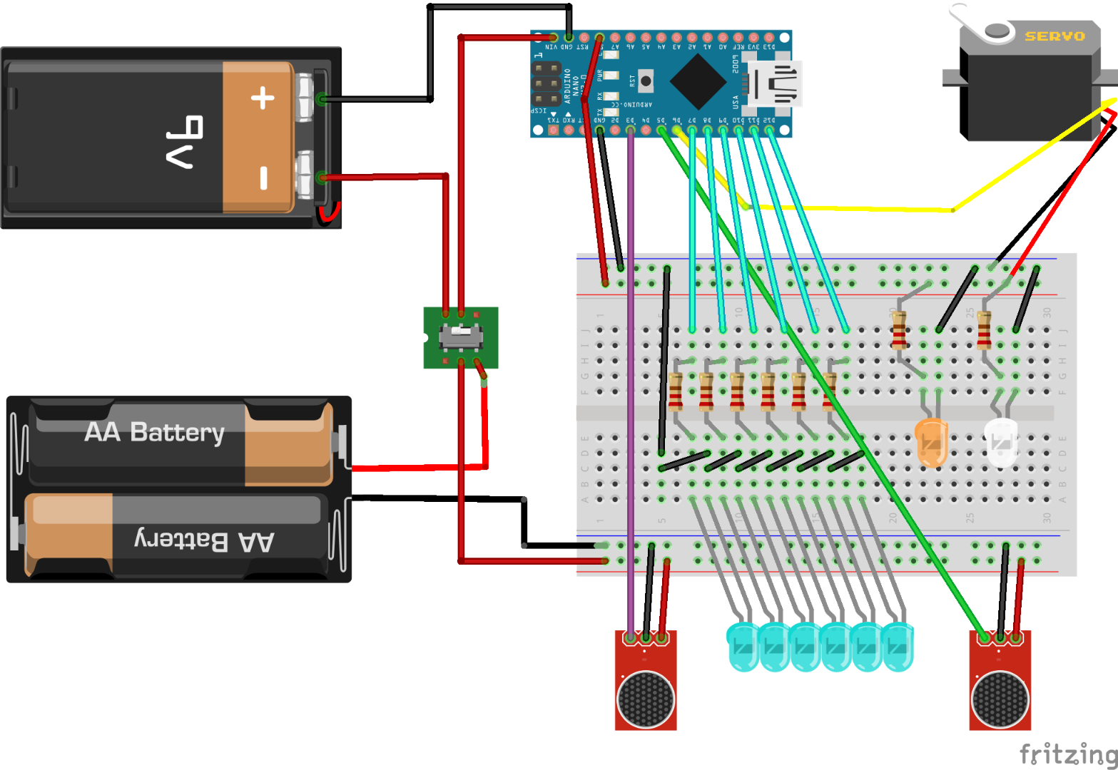 Motorized, Sound Reacting Star Wars At-St Bandai Model, With Arduino ...