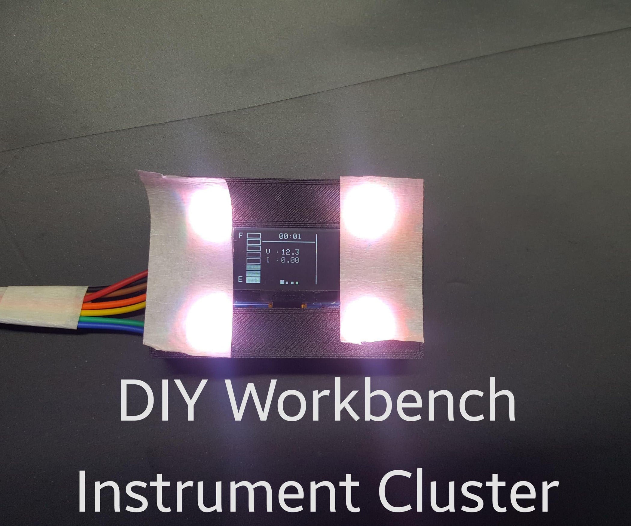 Workbench Instrument Cluster A Dream Come True Project 8 Steps