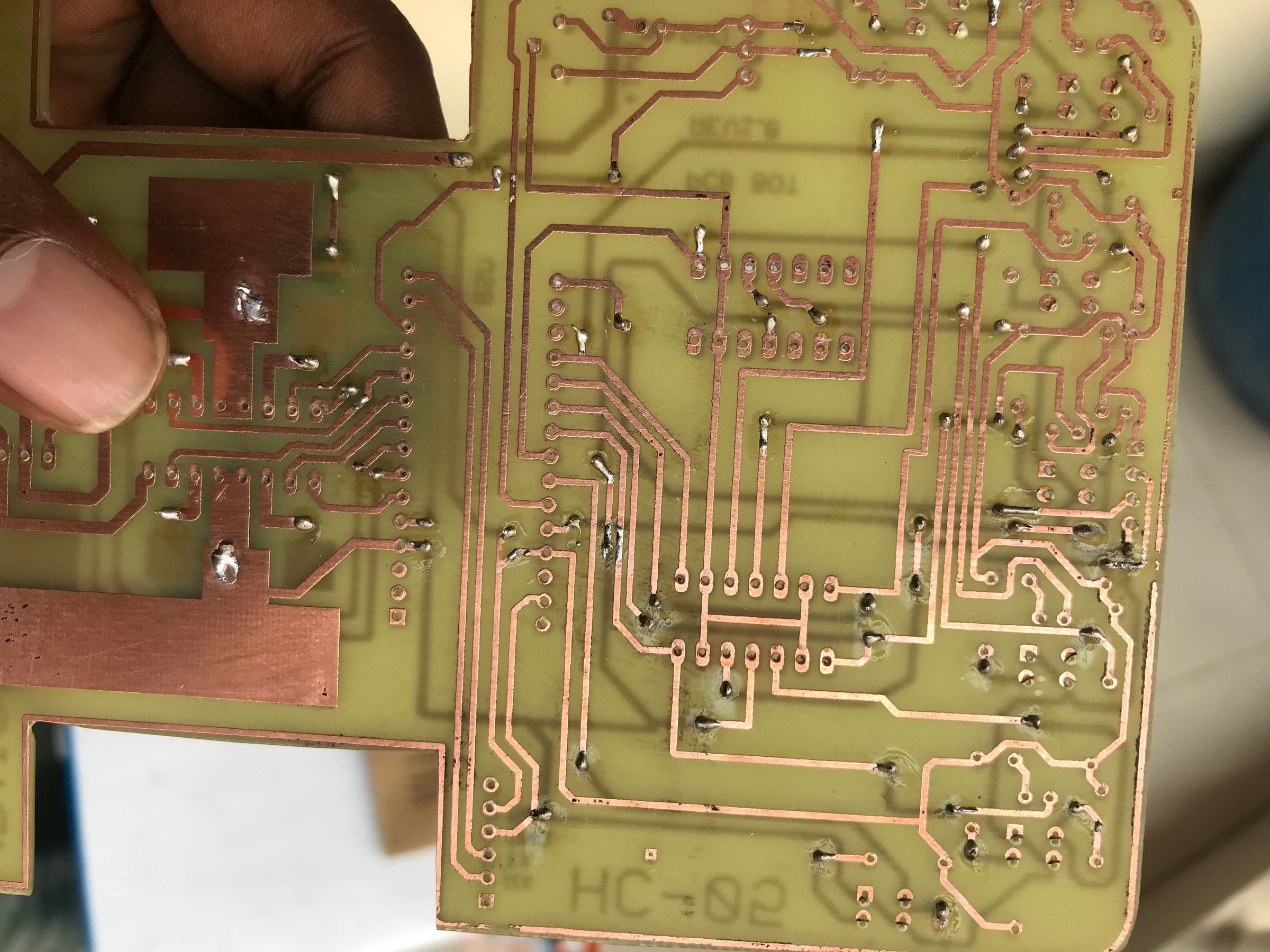 PCB BOT (Line Following, Obstacle Avoiding & Bluetooth Controlled Robot ...