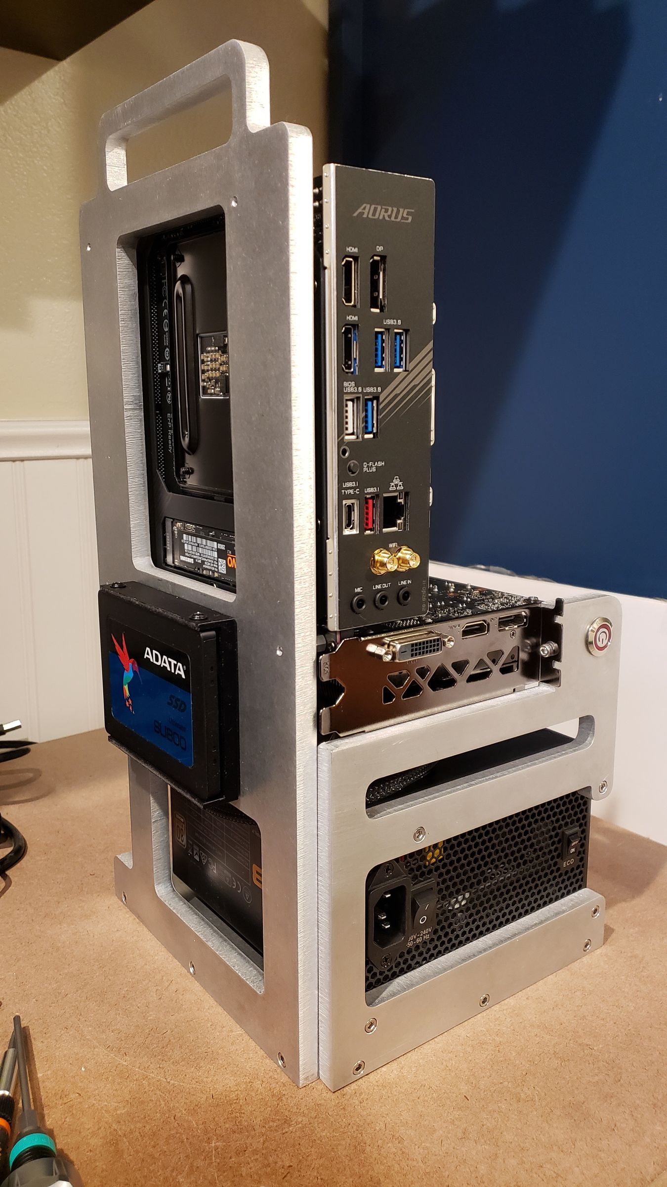 Open Frame Mini ITX PC : 5 Steps (with Pictures) - Instructables