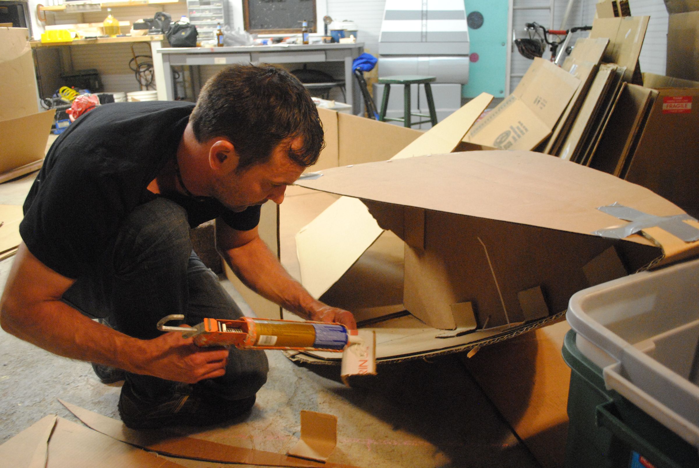Make a Cardboard Dragon Boat! : 7 Steps (with Pictures) - Instructables